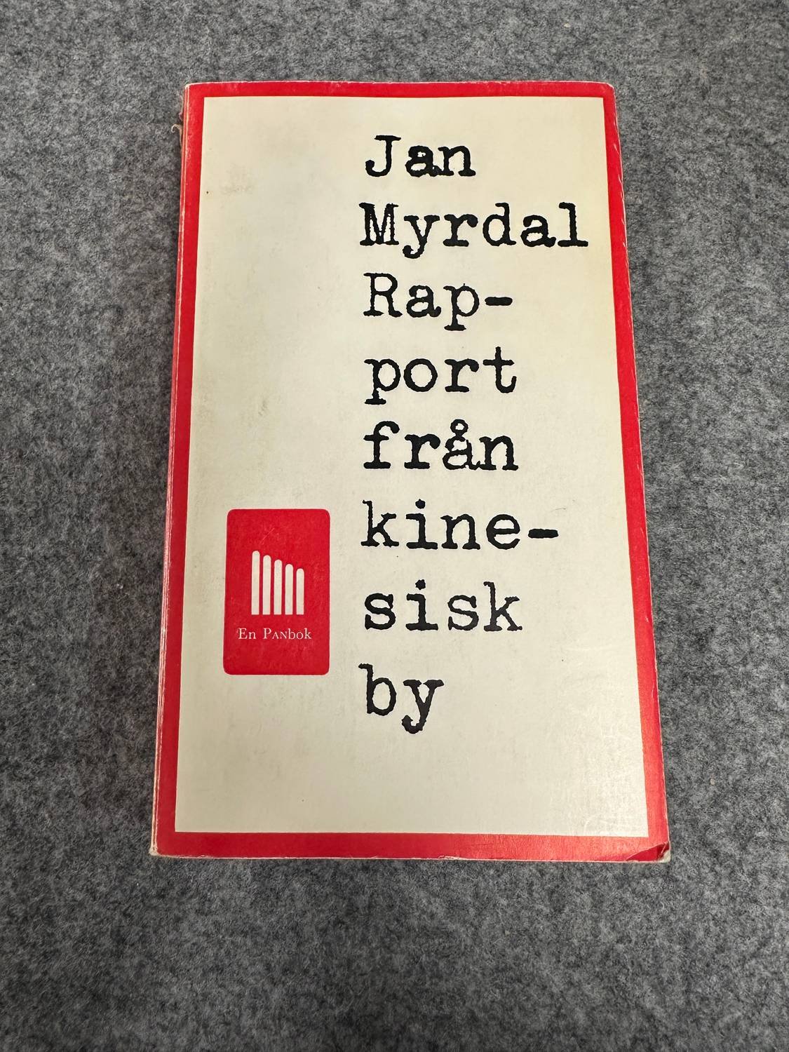 Jan Myrdal - Rapport från kines.. | Köp från LindesFynd på Tradera ...