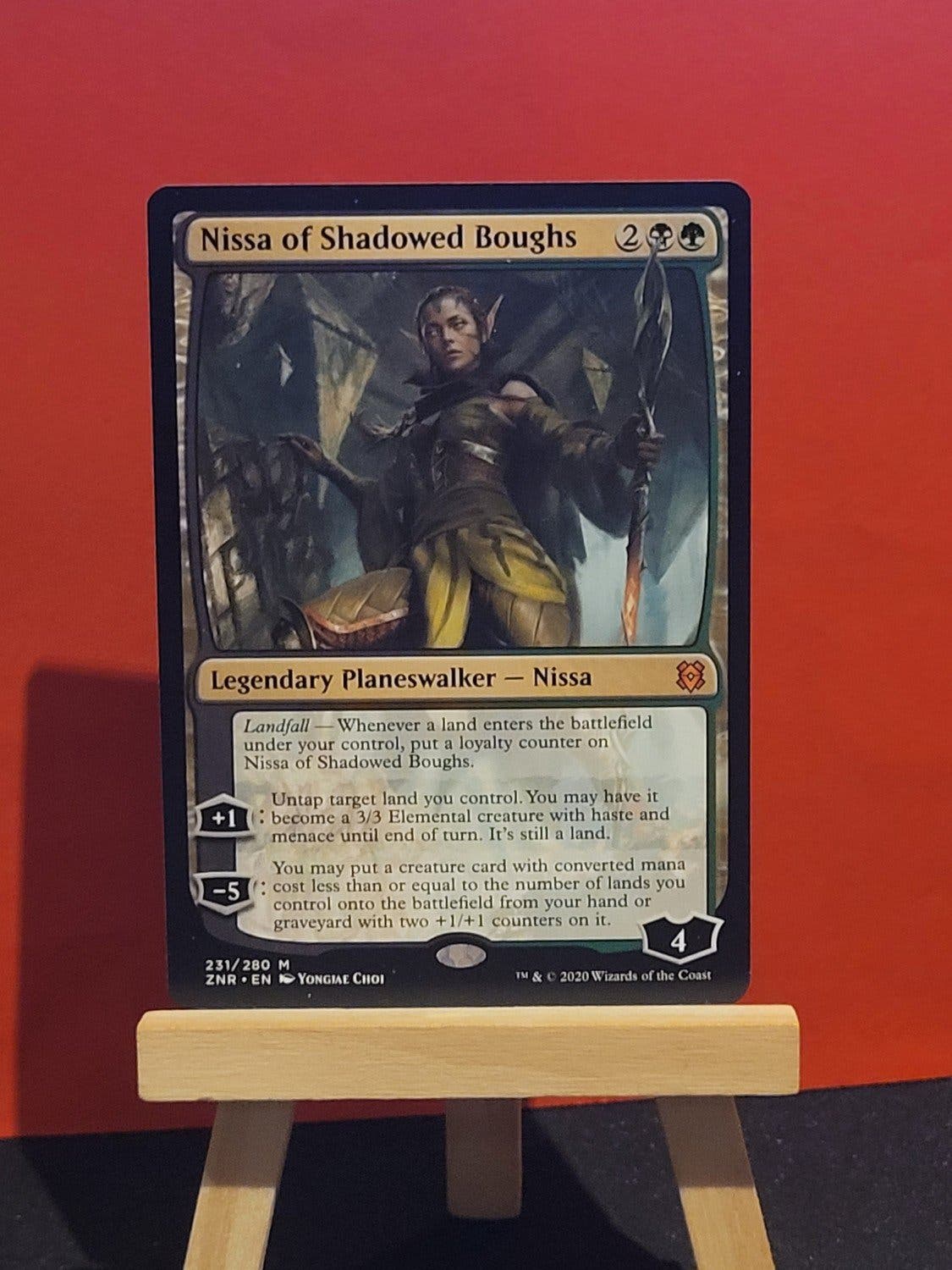 Nissa of Shadowed Boughs - Magic The Gathering | Köp på Tradera (667903679)