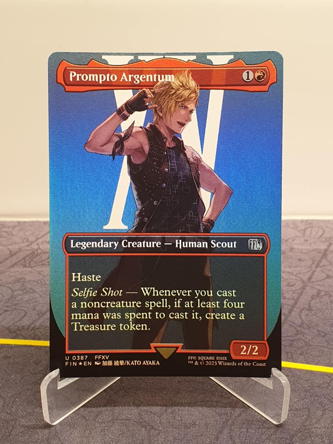 PROMPTO ARGENTUM 387 - Holo Borderless - Magic:.. | Köp på Tradera ...