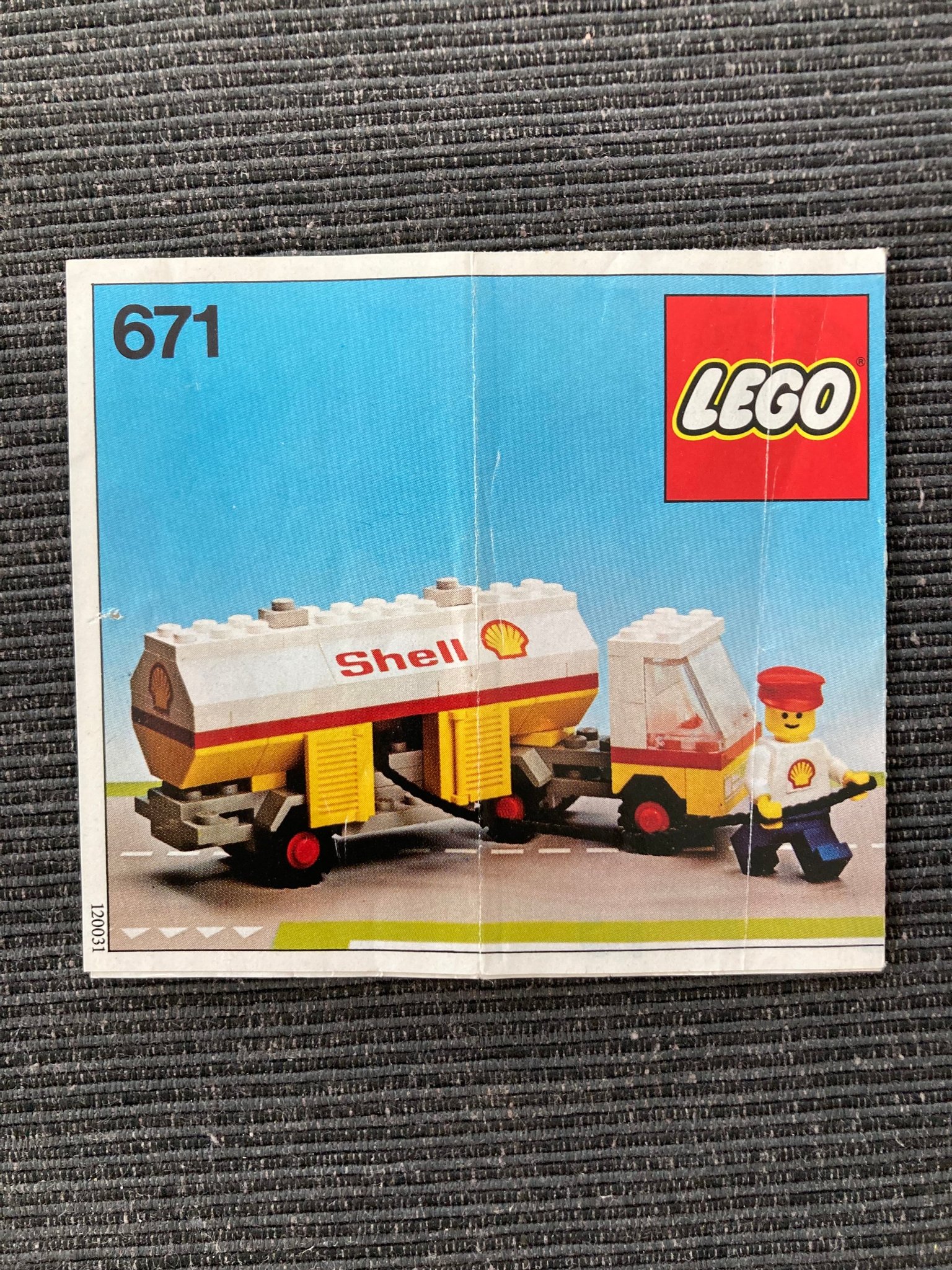 Se produkter som liknar LEGO 671 Shell Tankbil, Instr.. på Tradera ...