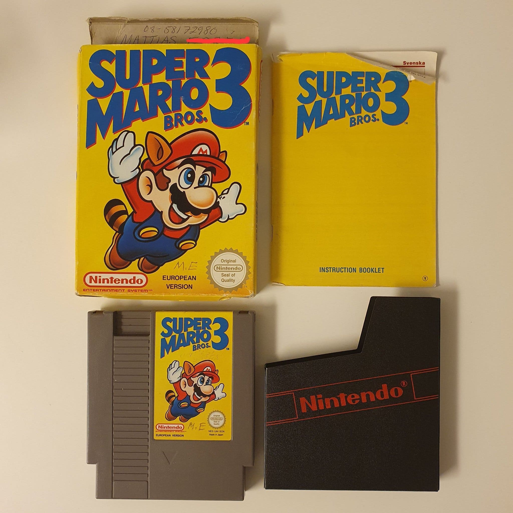 Se produkter som liknar Super Mario Bros 3 - Nintendo.. på Tradera ...