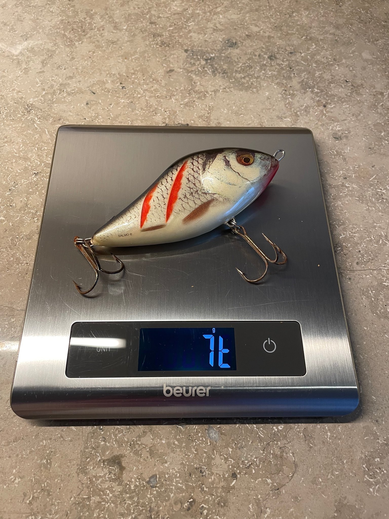 Salmo Slider 12, Real Wounded Grey Shiner, 76g .. | Köp på Tradera (571770722)