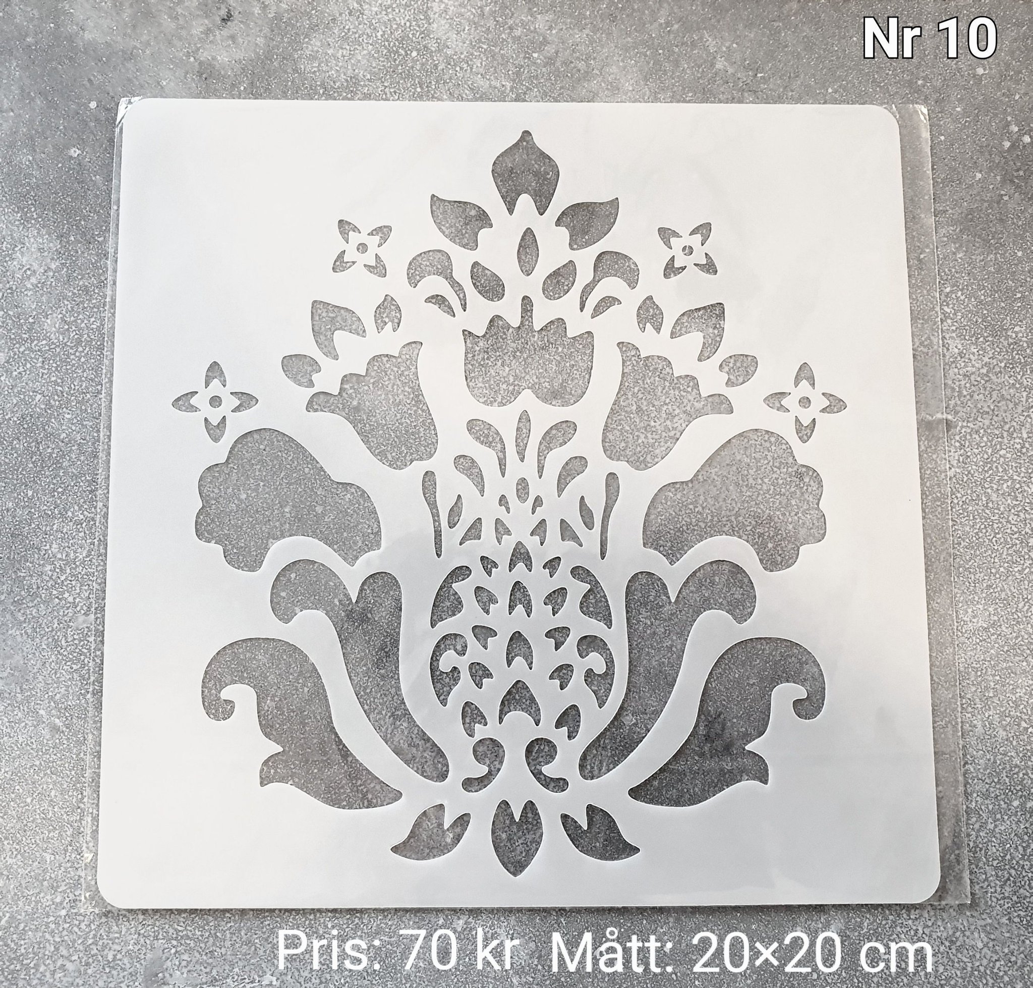 SCHABLON! Ste.. | Köp från JaninasHantverkochGårdsbutik på Tradera ...