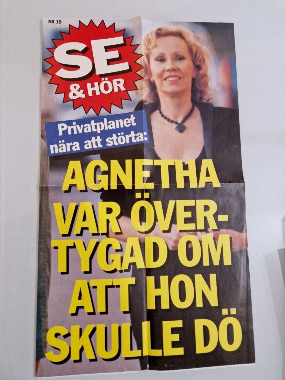 Abba / Agnetha - Very rare large poster - Swede.. | Köp på Tradera ...