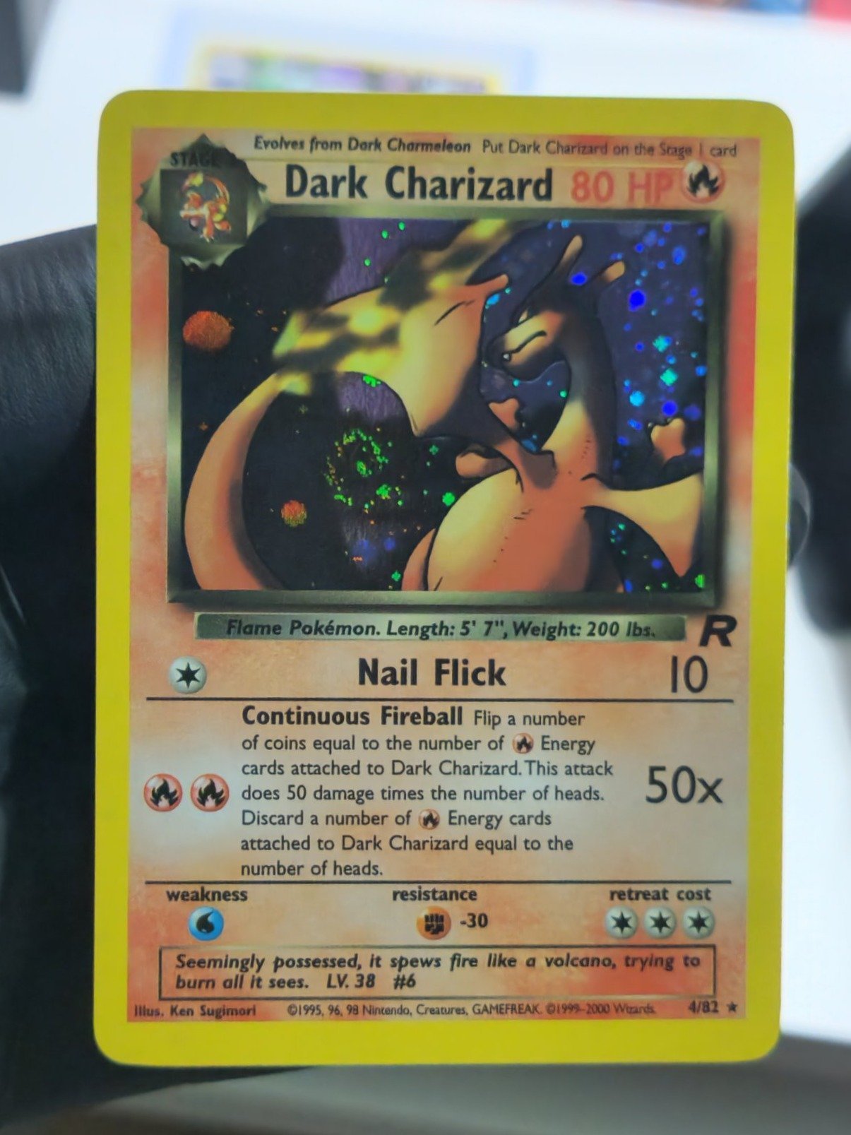 Se produkter som liknar Dark Charizard Holo 4/82 - Te.. på Tradera ...