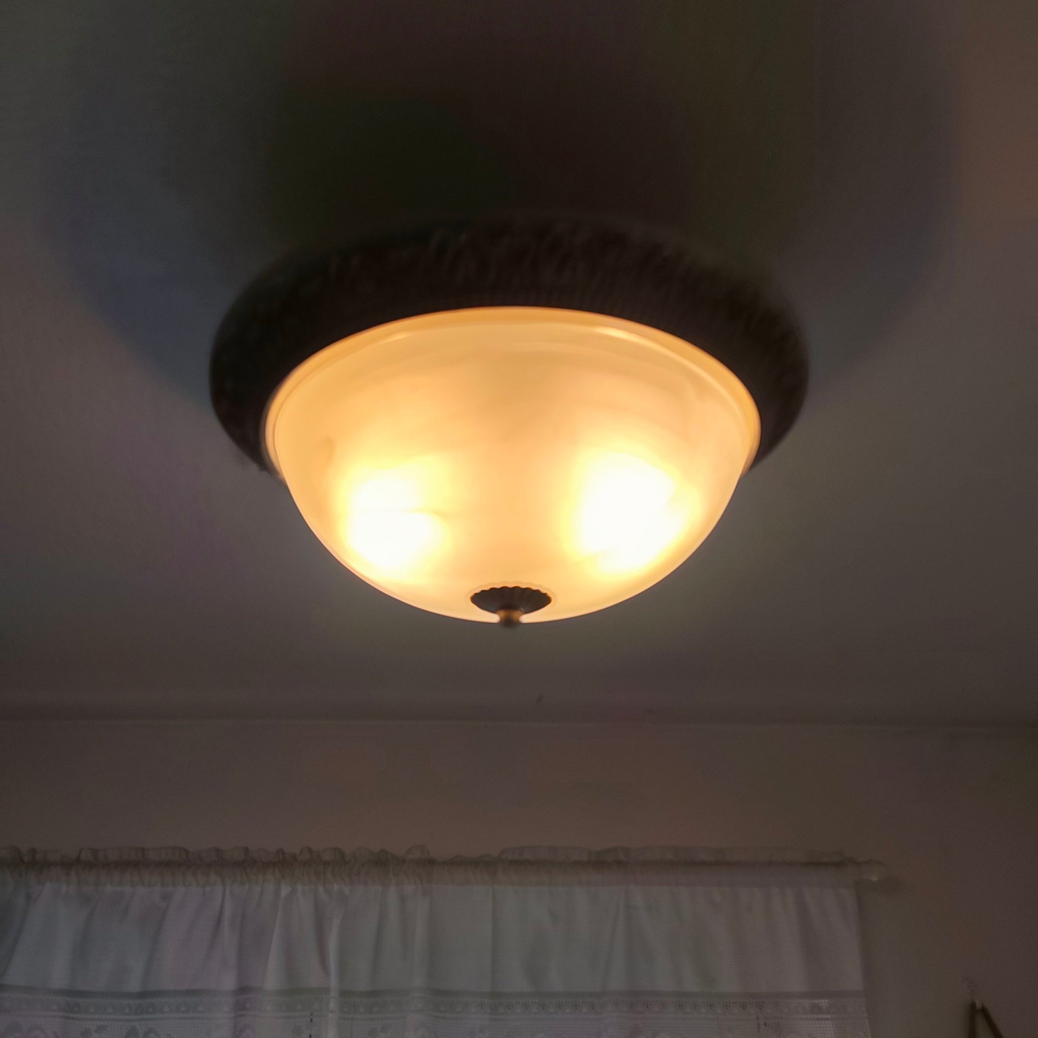 TAKPLAFOND ORIVA Vintagstil 1900-tal i glas & m.. | Köp på Tradera ...