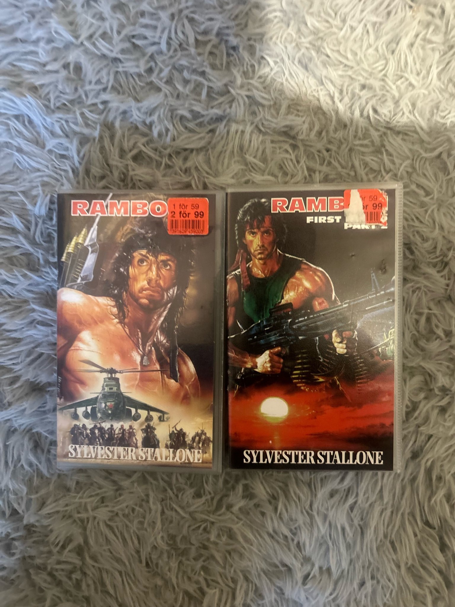 Se produkter som liknar Rambo VHS filmer - Rambo: Fir.. på Tradera (695210851)