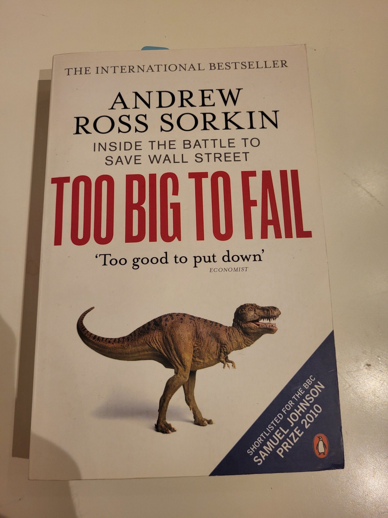 Too Big to Fail av Andrew Ross Sorkin, 2010 | Köp på Tradera (706413130)