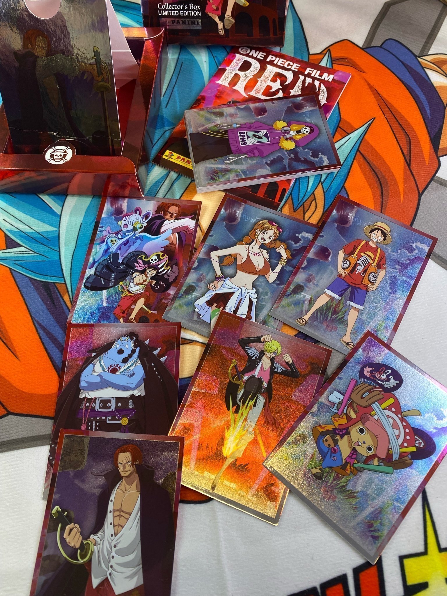 One Piece Film Red-Collectors Box- 20 st Panini.. | Köp på Tradera ...