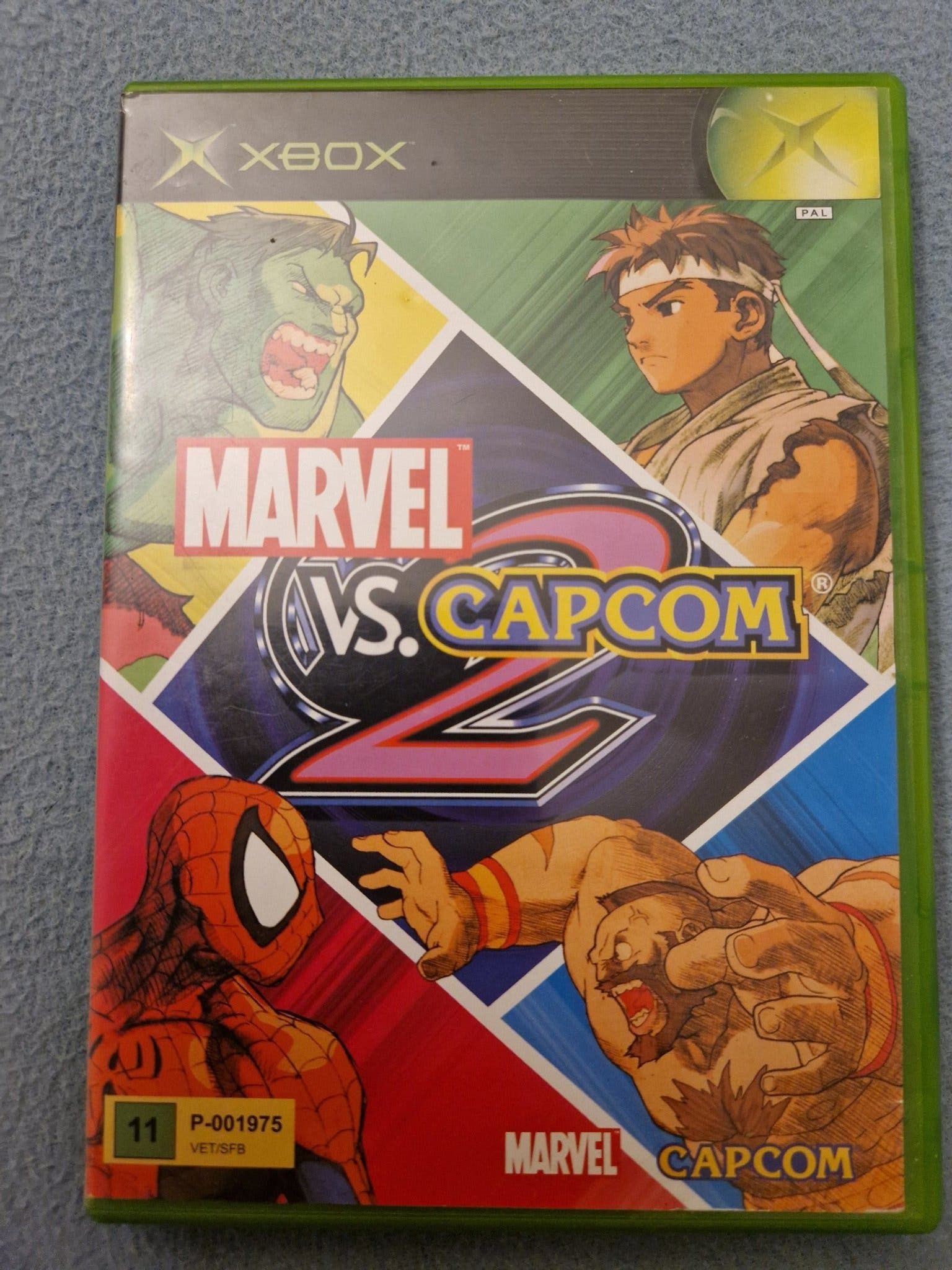 MARVEL VS CAPCOM 2 TILL XBOX ORIGINAL SAKNAR DO.. | Köp på Tradera ...