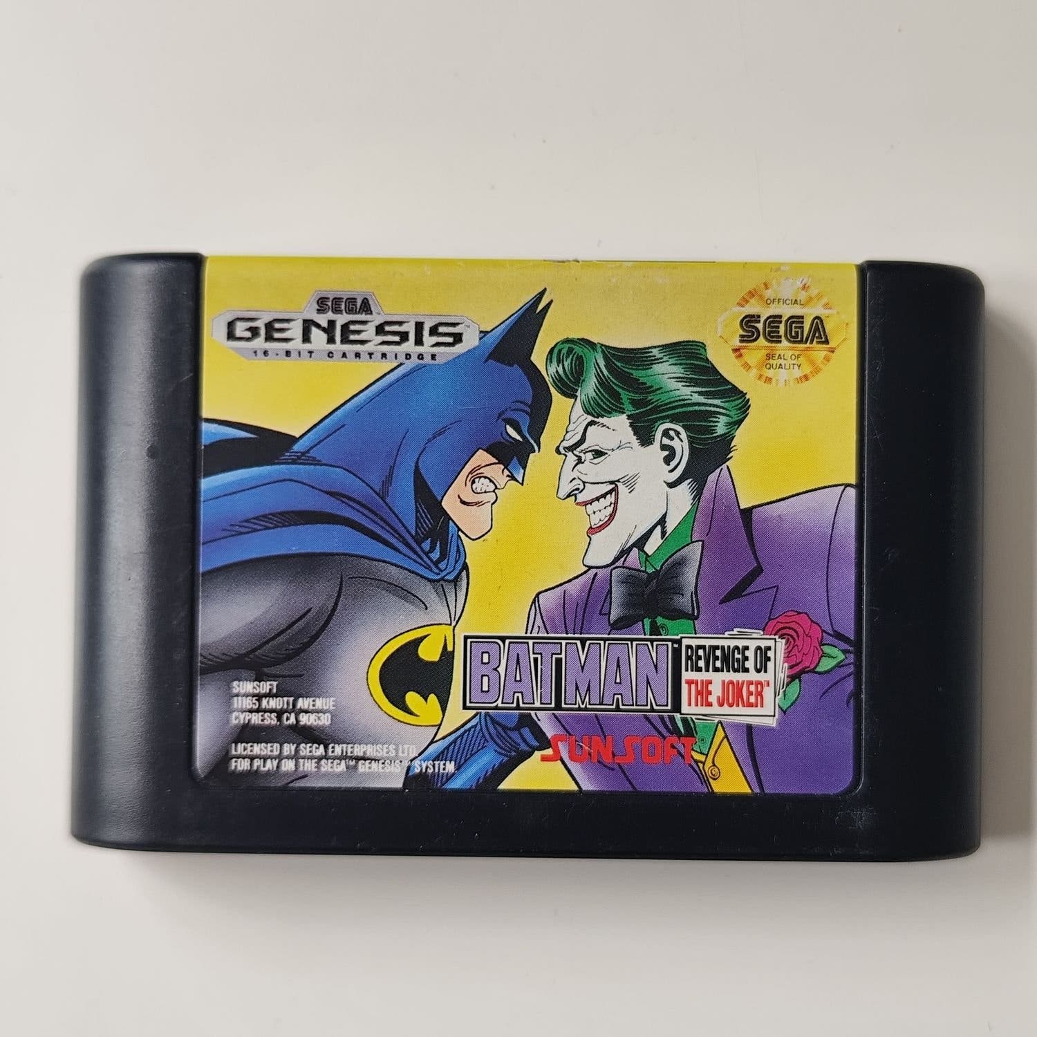 Sega GENESIS Batman Revenge of t.. | Köp från Spelerill på Tradera ...