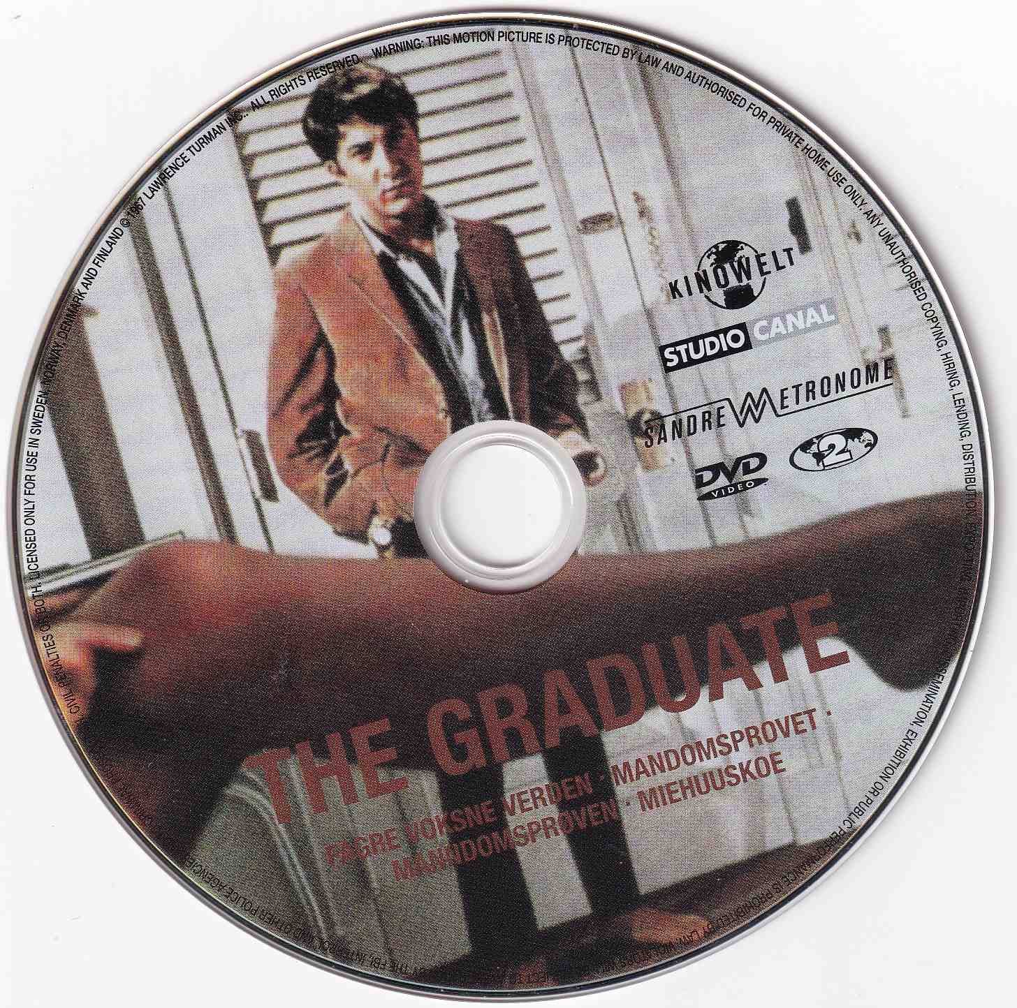 The Graduate 1967 (Disc Only) | Köp på Tradera (693729593)