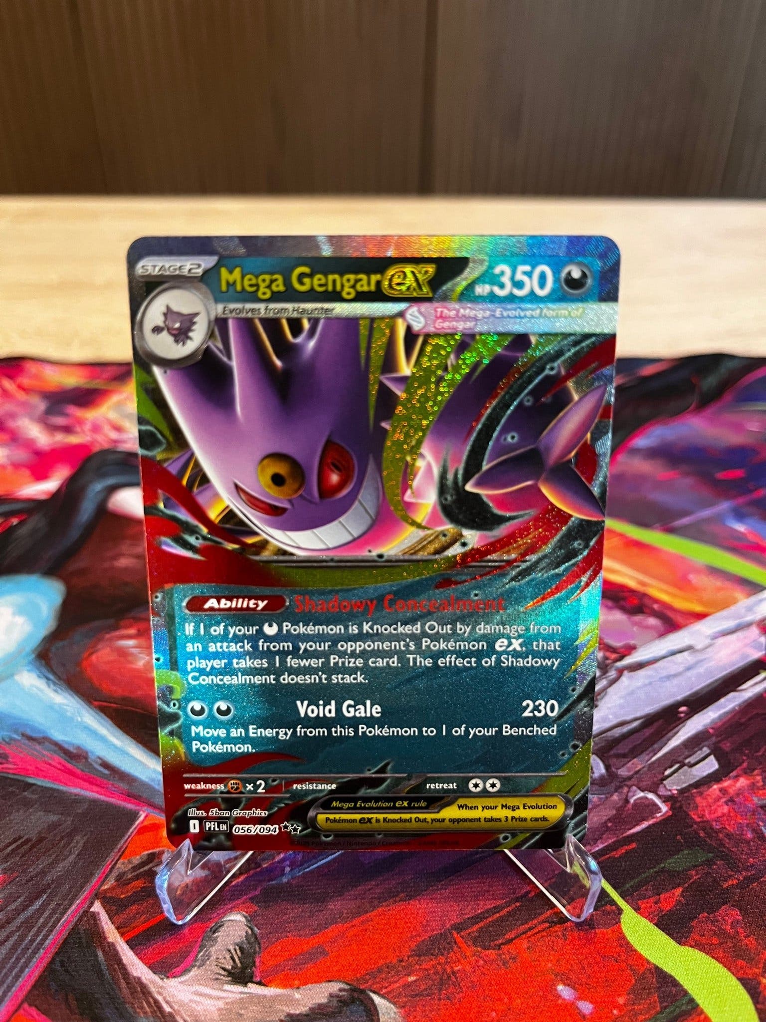 Mega Gengar EX 056/094 PFLen – Phantasmal Flame.. | Köp på Tradera ...