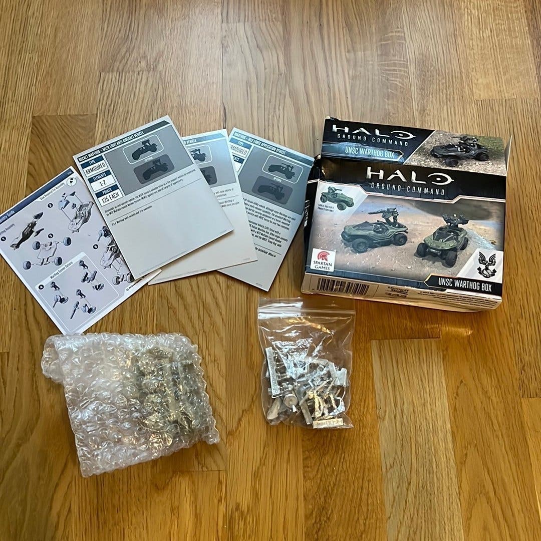 Halo Ground Command UNSC Warthog Box | Köp på Tradera (706873758)