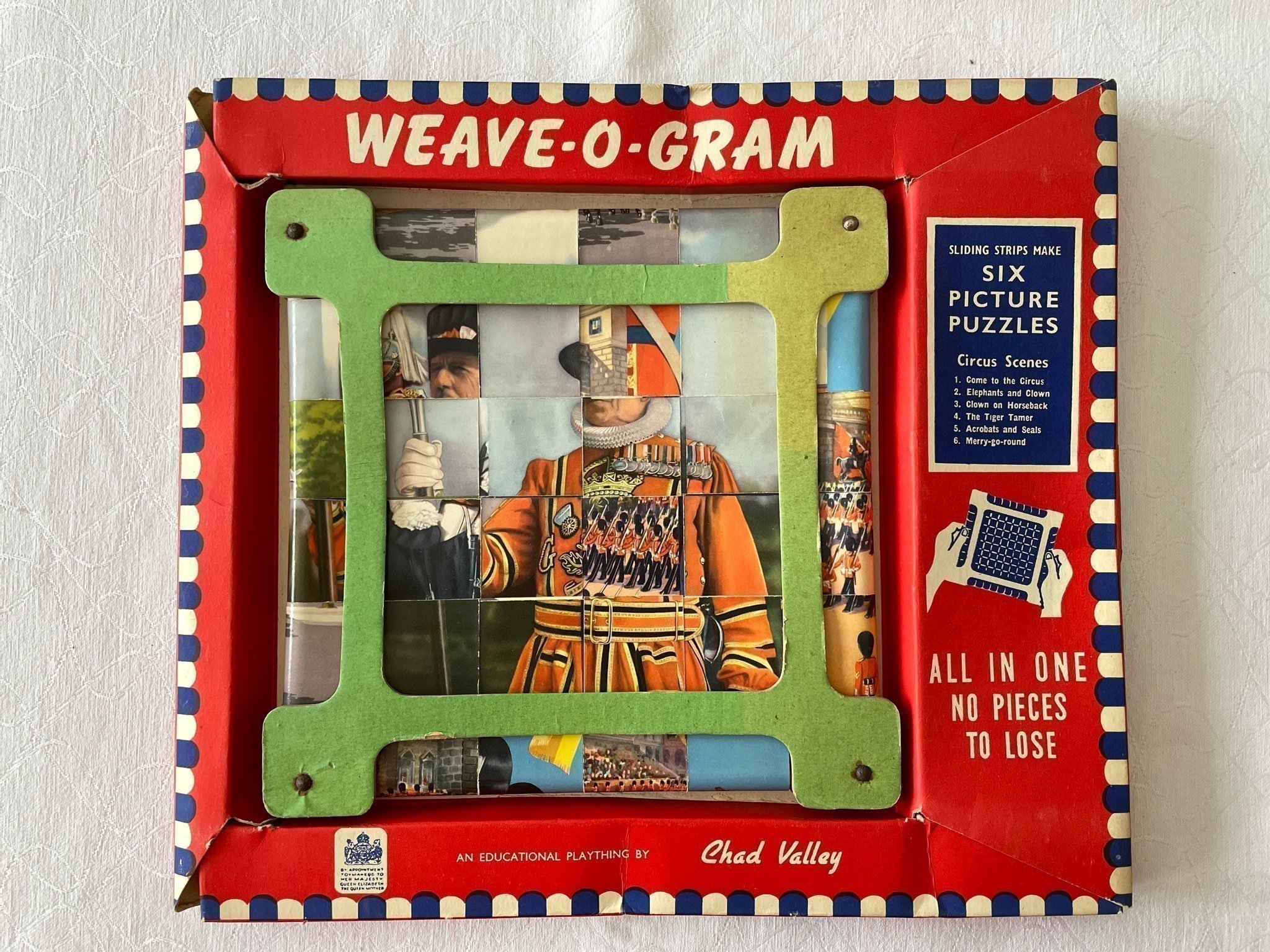 Fint Vintage Weave-O-Gram London puzzle av Chad.. | Köp på Tradera ...