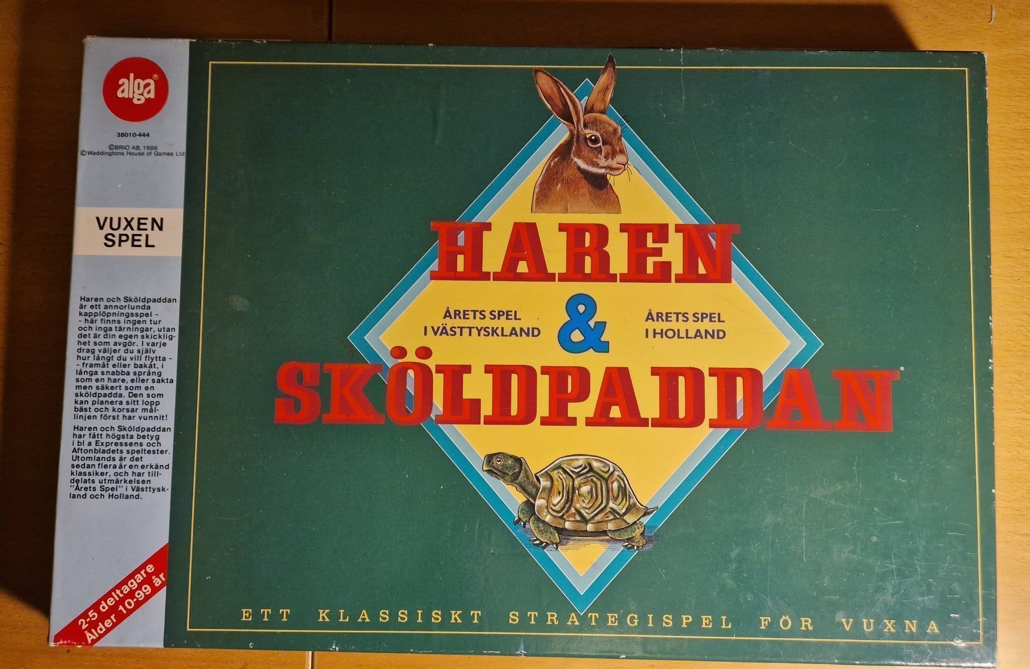 Haren och sköldpaddan Alga Ett salladskort sakn.. | Köp på Tradera ...