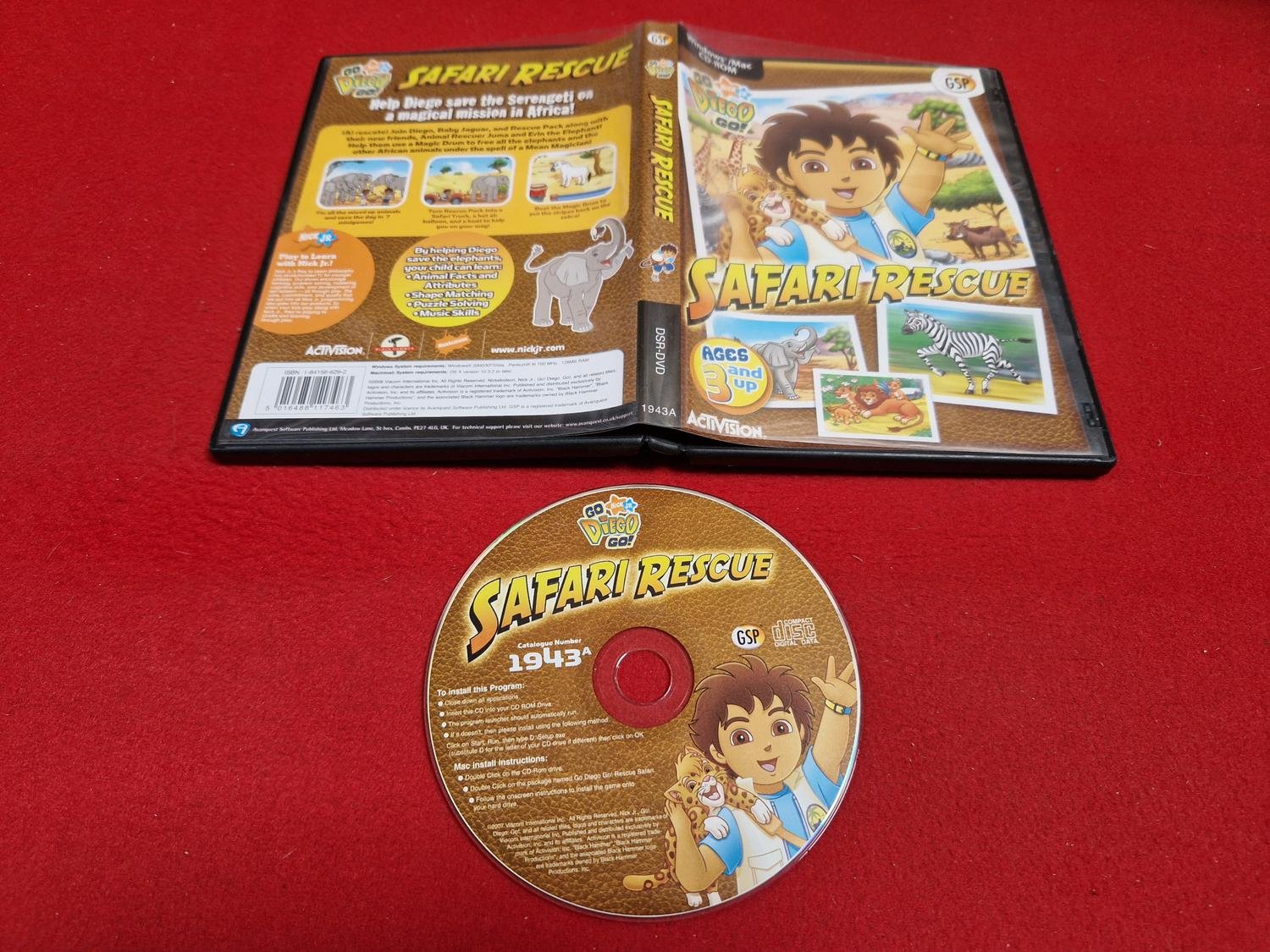 GO DIEGO GO SAFARI RESCUE till PC | Köp från game-world på Tradera ...