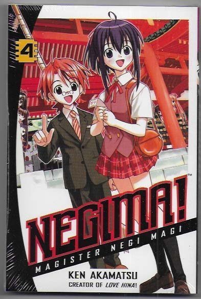 Negima! Magister Negi Magi Volume 4 MANGA | Köp på Tradera (635936196)