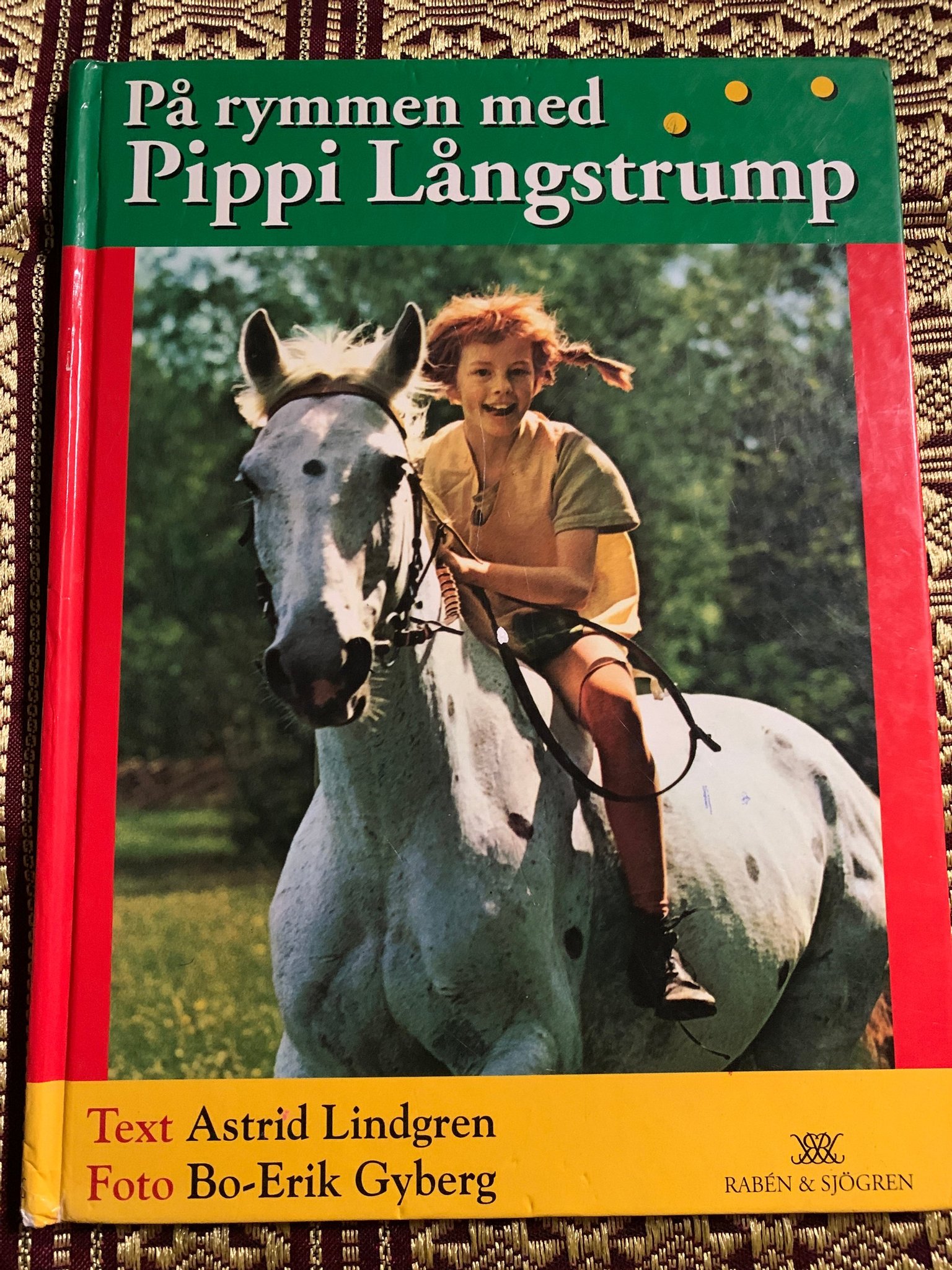 På rymmen med Pippi Långstrump, Astrid Lindgren.. | Köp på Tradera ...
