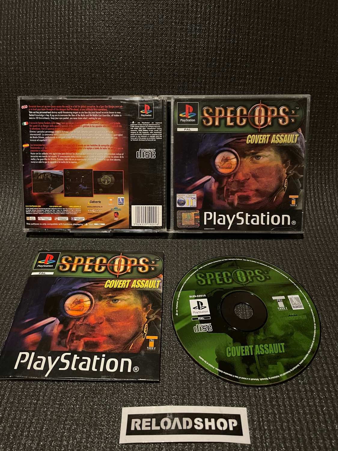 Spec Ops Covert Assault PS1 PS.. | Köp från RELOAD_SHOP på Tradera ...