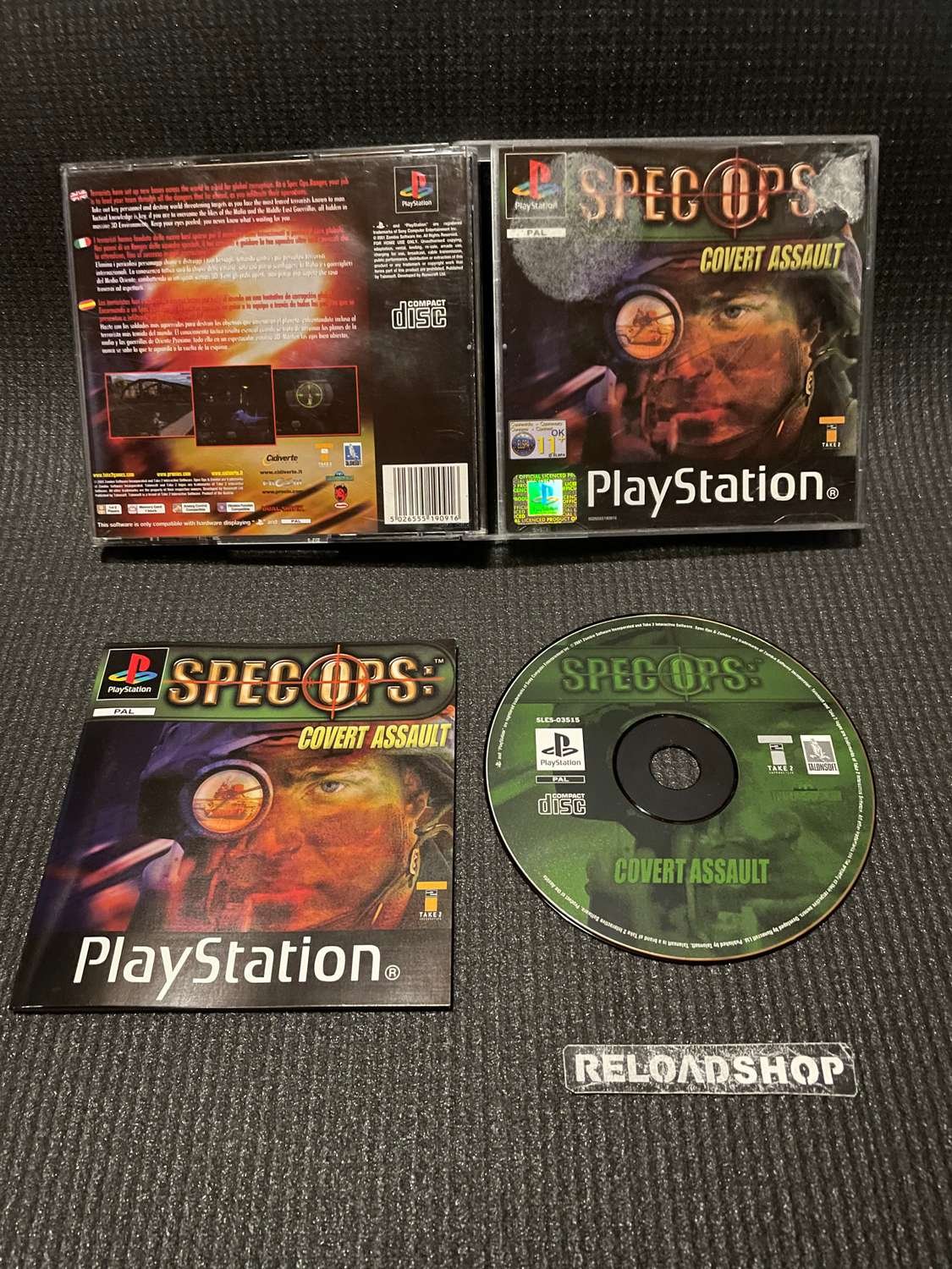 Spec Ops Covert Assault PS1 PS.. | Köp från RELOAD_SHOP på Tradera ...