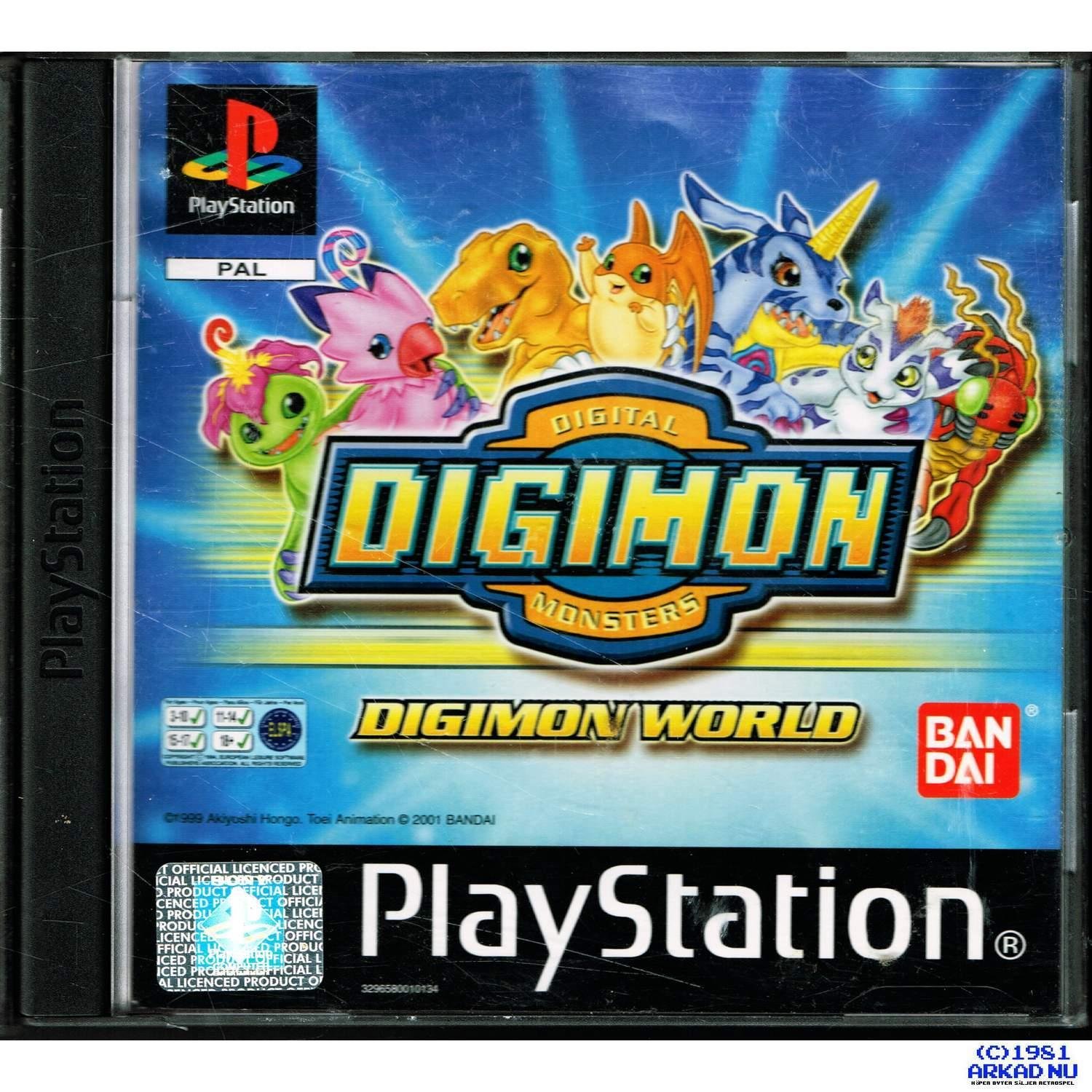 Se produkter som liknar DIGIMON WORLD PS1 FINT SKICK på Tradera (592070354)