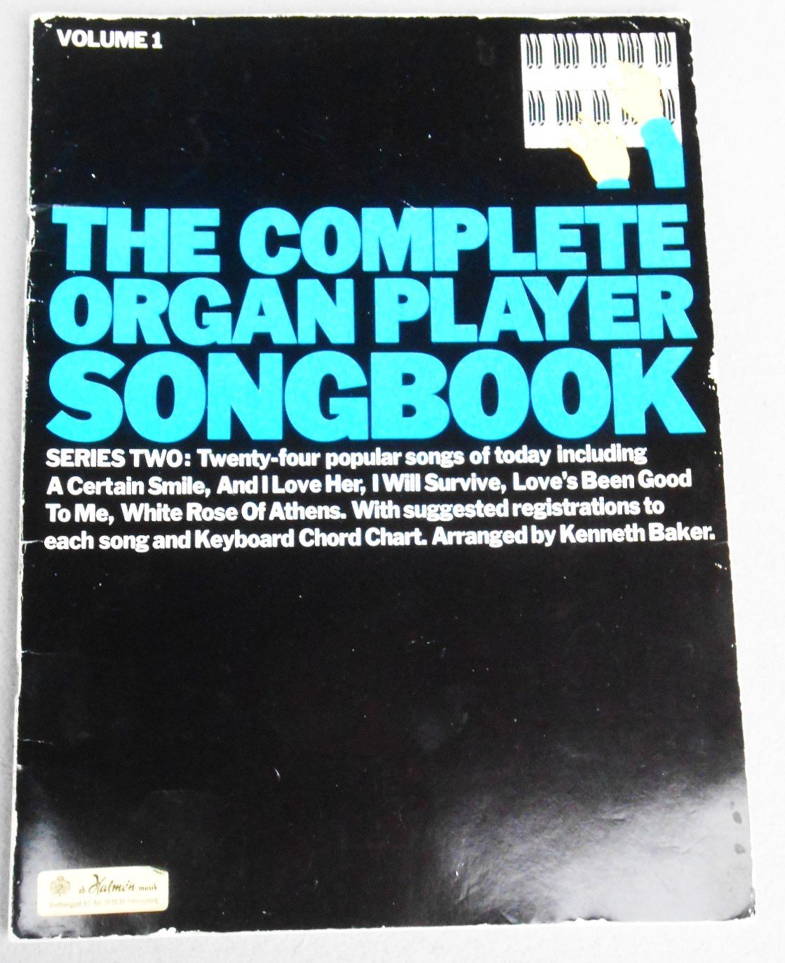 The Complete Organ Player Songbook Volume 1, Ke.. | Köp på Tradera ...