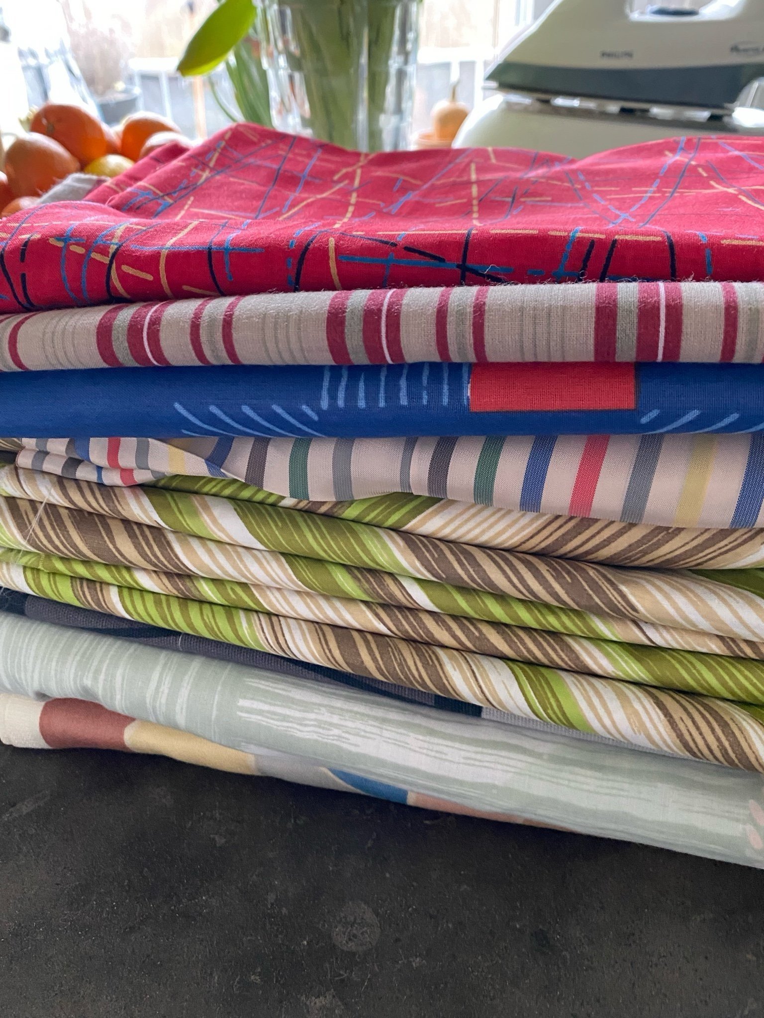 STUVBITAR STORA LÄNGDER ,50-tals tyger RETRO | Köp på Tradera (627893515)