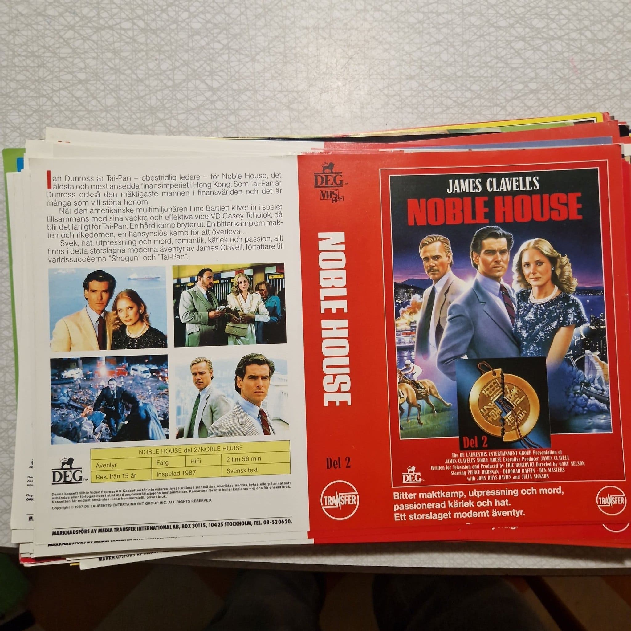 Noble house del 2 VHS instick | Köp på Tradera (658567453)