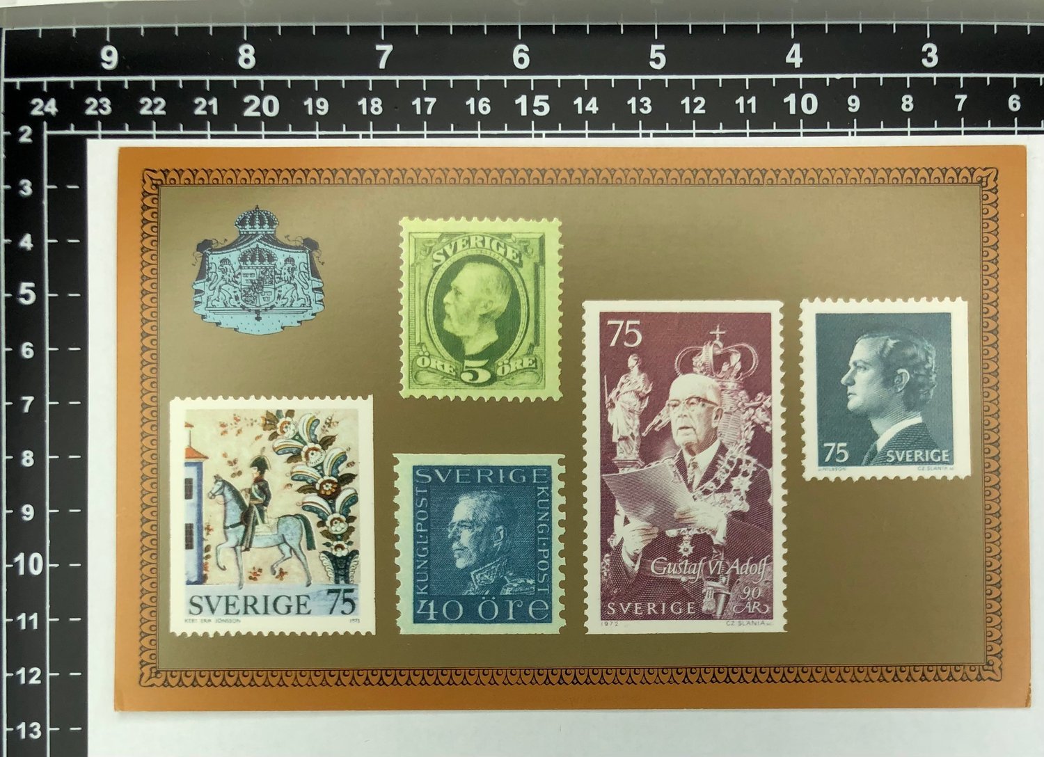 Se produkter som liknar Vykort Sveriges Kungar Bernad.. på Tradera ...