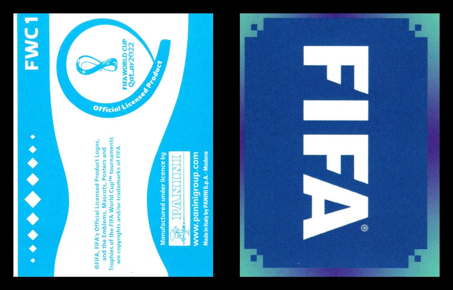 Panini sticker football World Cup 2022 FWC 1: F.. | Köp på Tradera ...