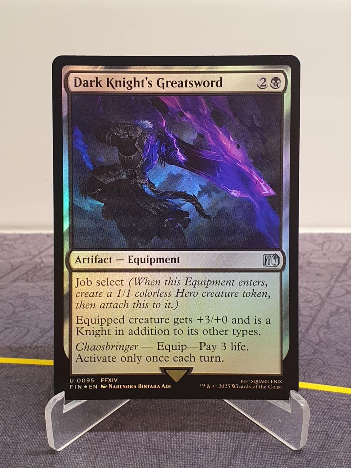 DARK KNIGHT'S GREATSWORD 95 - Holo - Magic: The.. | Köp på Tradera ...
