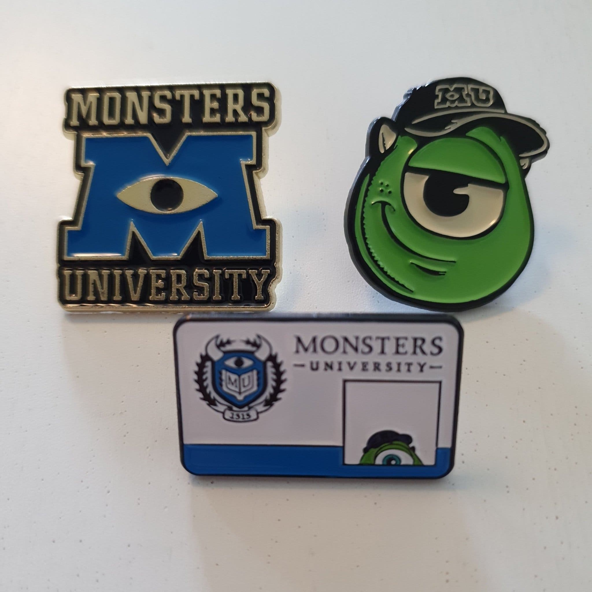 3st Monsters University Pins | Köp från Cluelessa på Tradera (719121499)