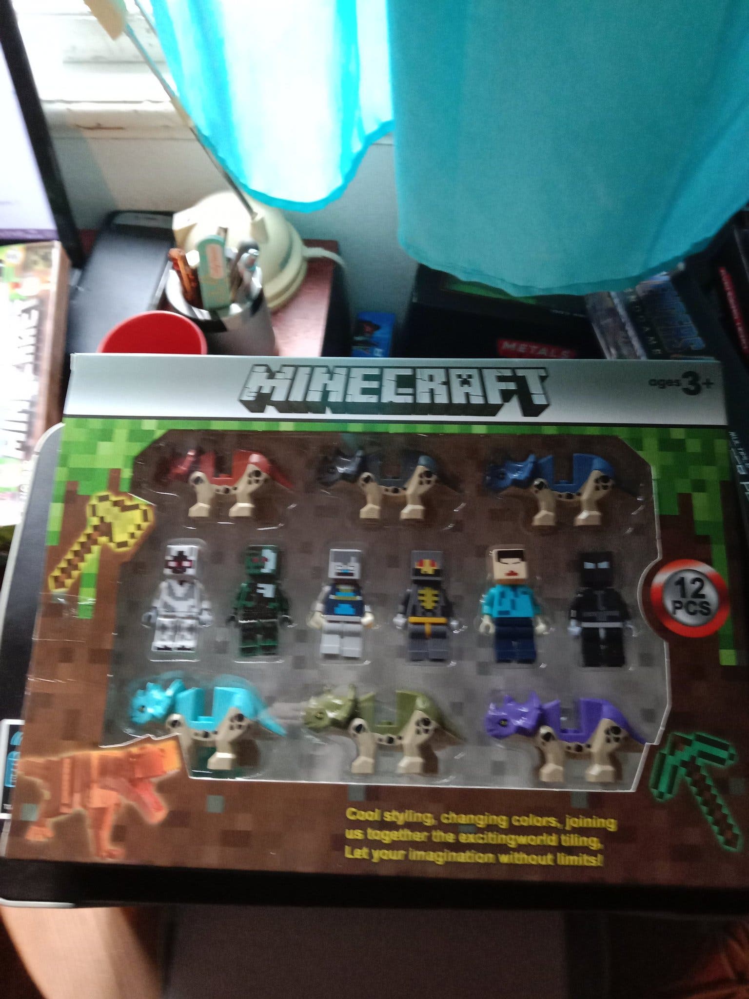 Se produkter som liknar minecraft 6 st figurer 6 st d.. på Tradera ...