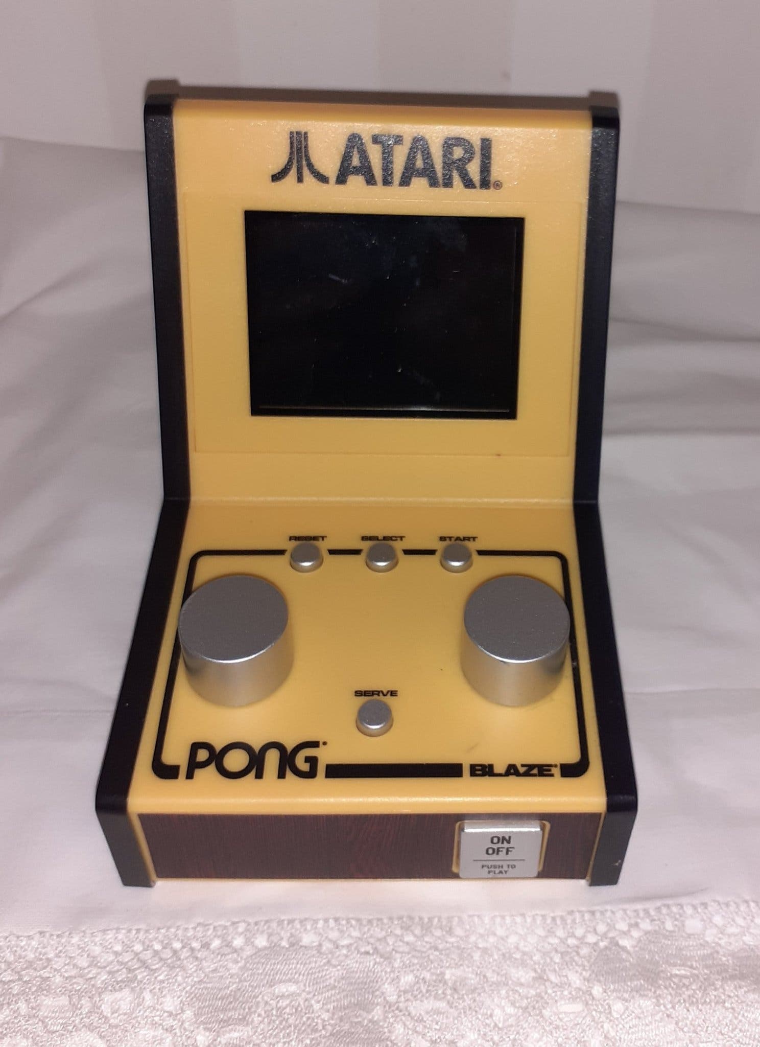 Atari Pong Mini Arcade Blaze, nostalgi, samlaro.. | Köp på Tradera ...
