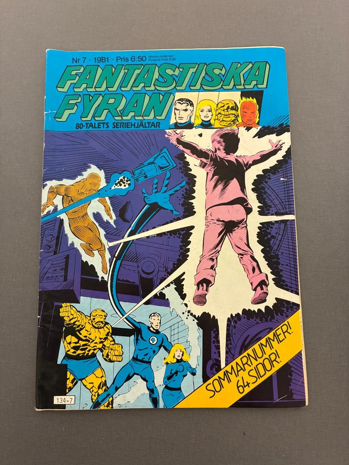 Se produkter som liknar Fantastiska Fyran 1981 NR 7 på Tradera (704604053)