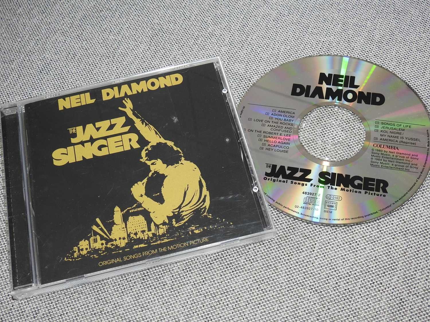 Neil Diamond - The Jazz Singer CD Original Song.. | Köp på Tradera ...