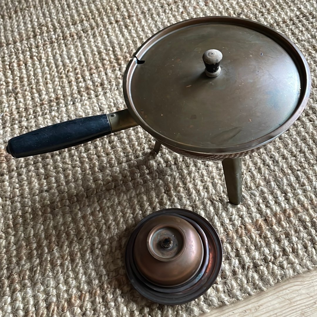 Koppargryta, perfekt för t.ex. mysig glöggserve.. | Köp på Tradera ...