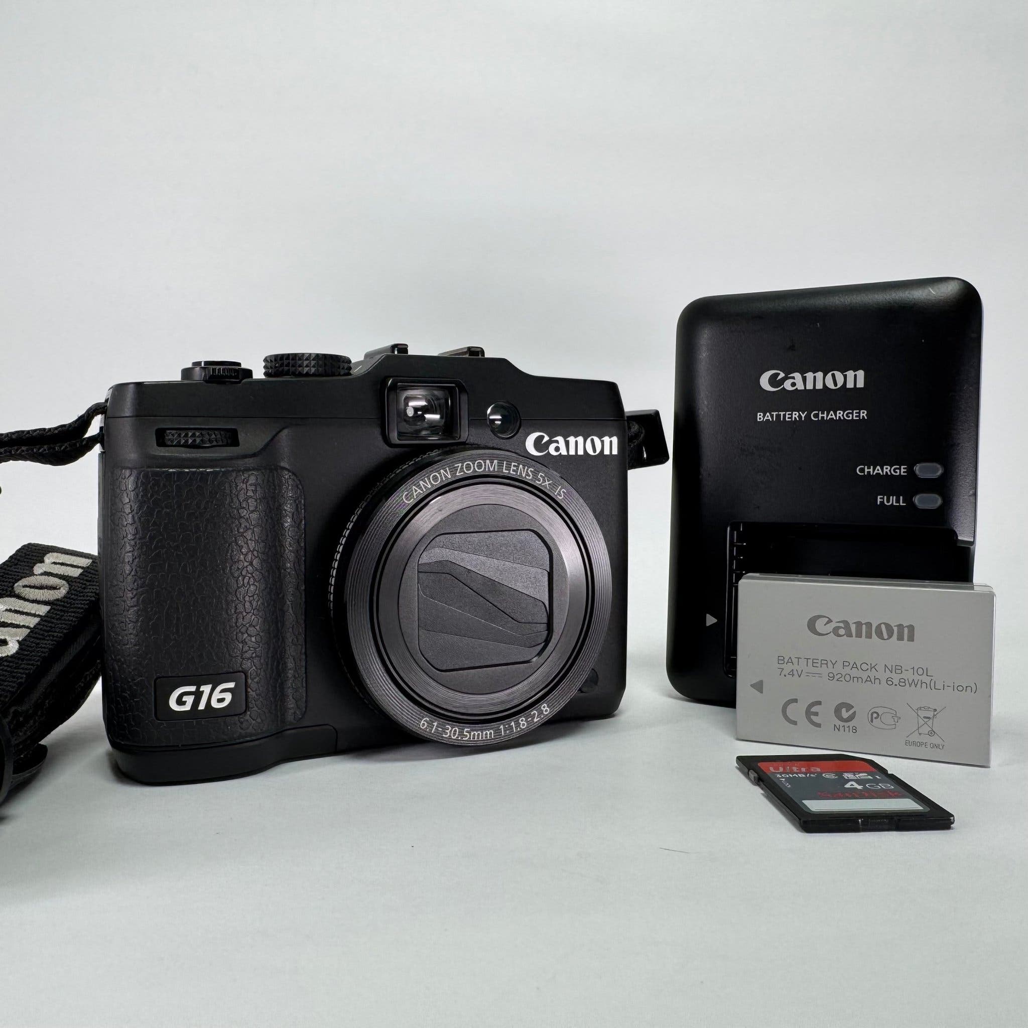 Se produkter som liknar Canon PowerShot G16 kompaktka.. på Tradera ...
