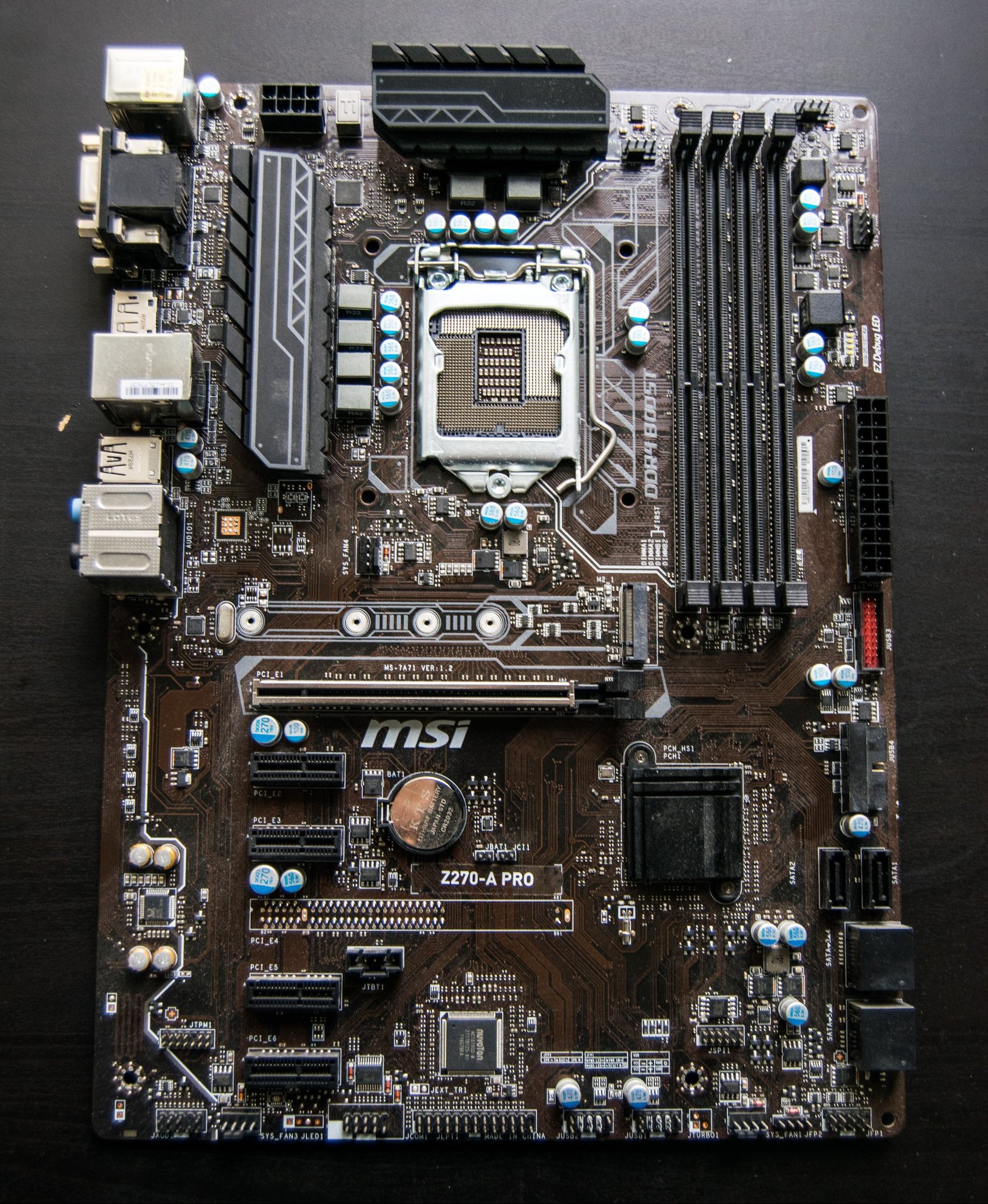 MSI Z270-A PRO LGA 1151 (417715589) ᐈ Köp på Tradera