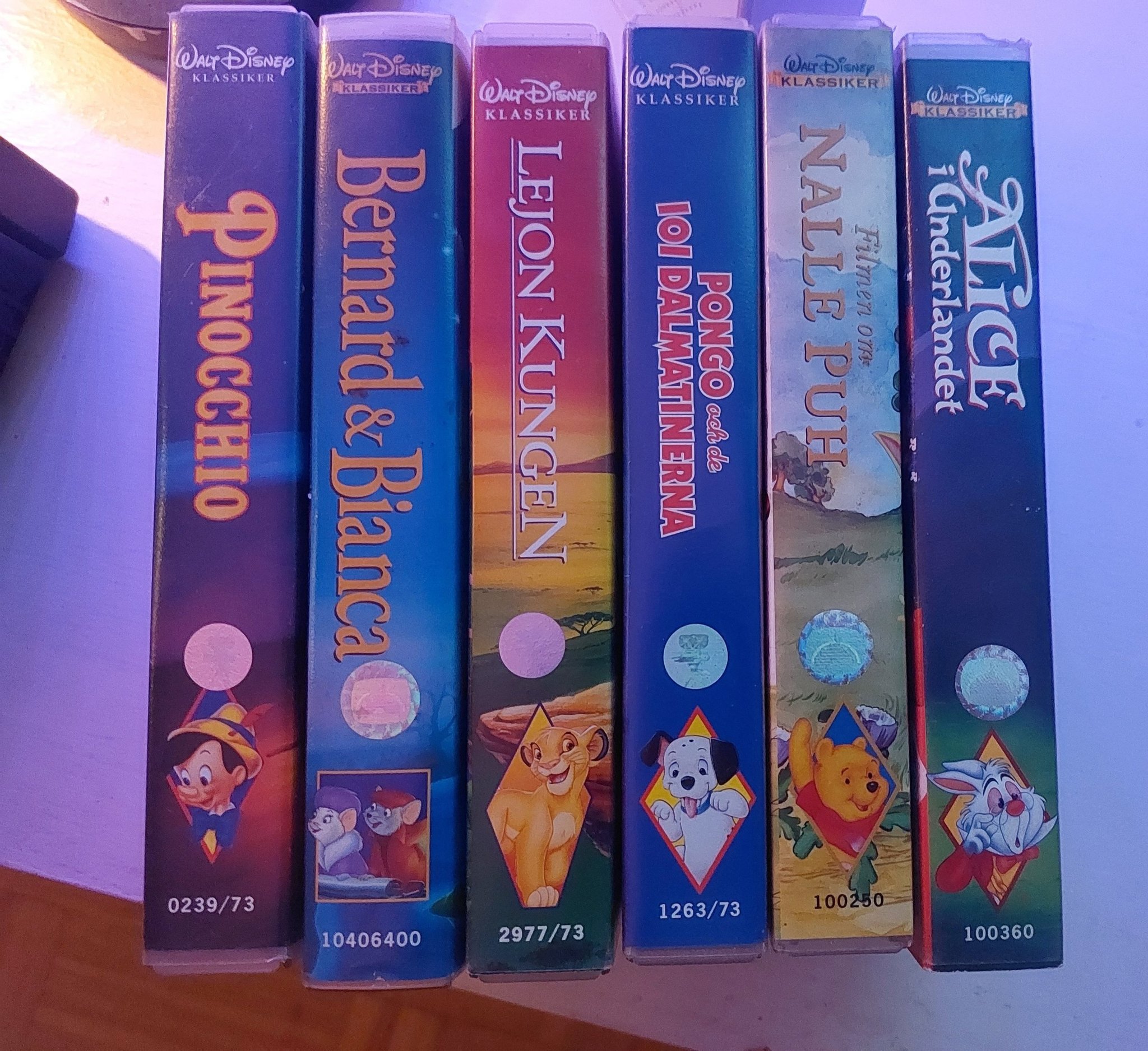 Vhs walt disney | Köp på Tradera (568115679)