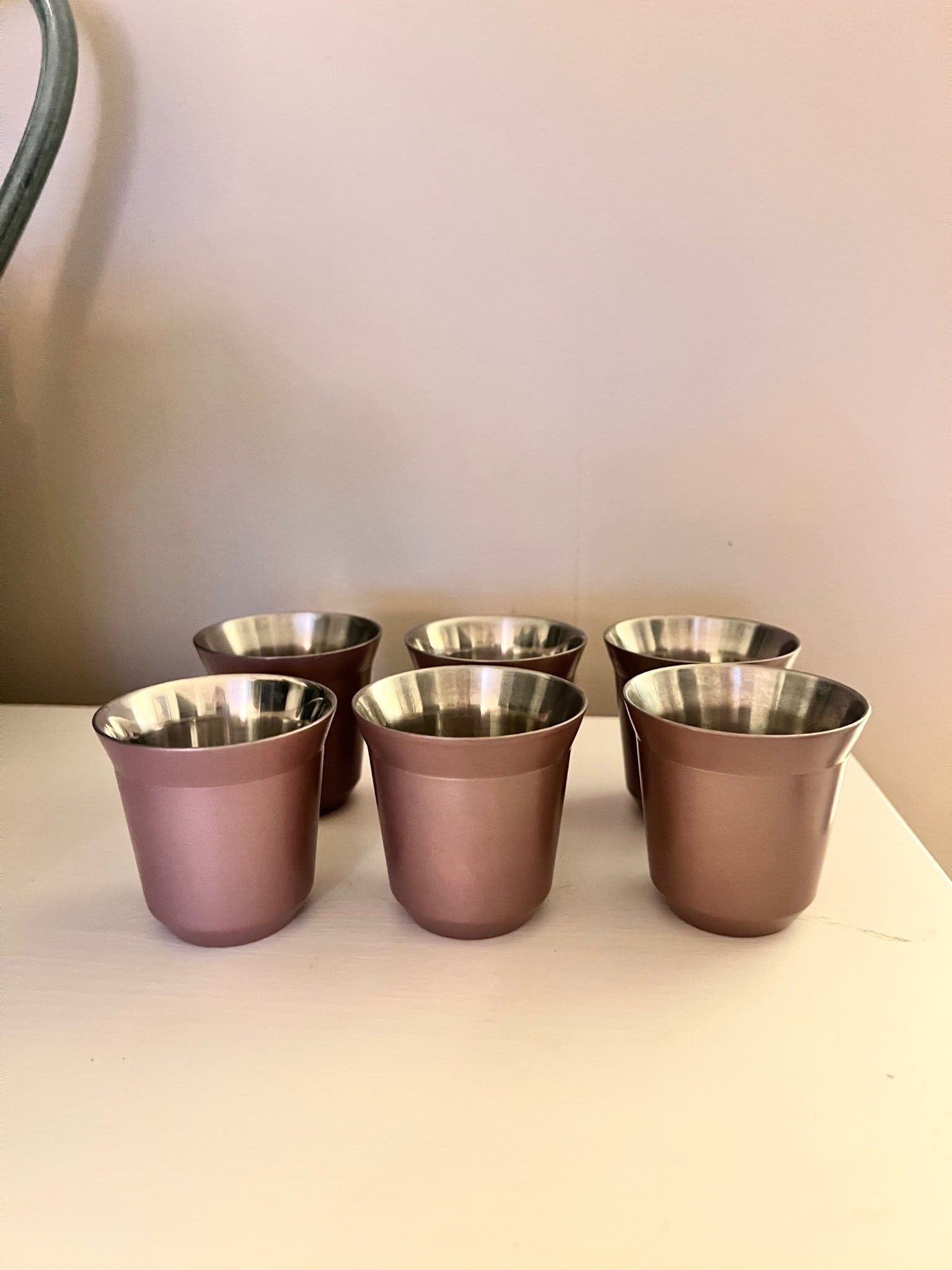Se produkter som liknar 6 x Pixie Espresso Cups – Ros.. på Tradera ...