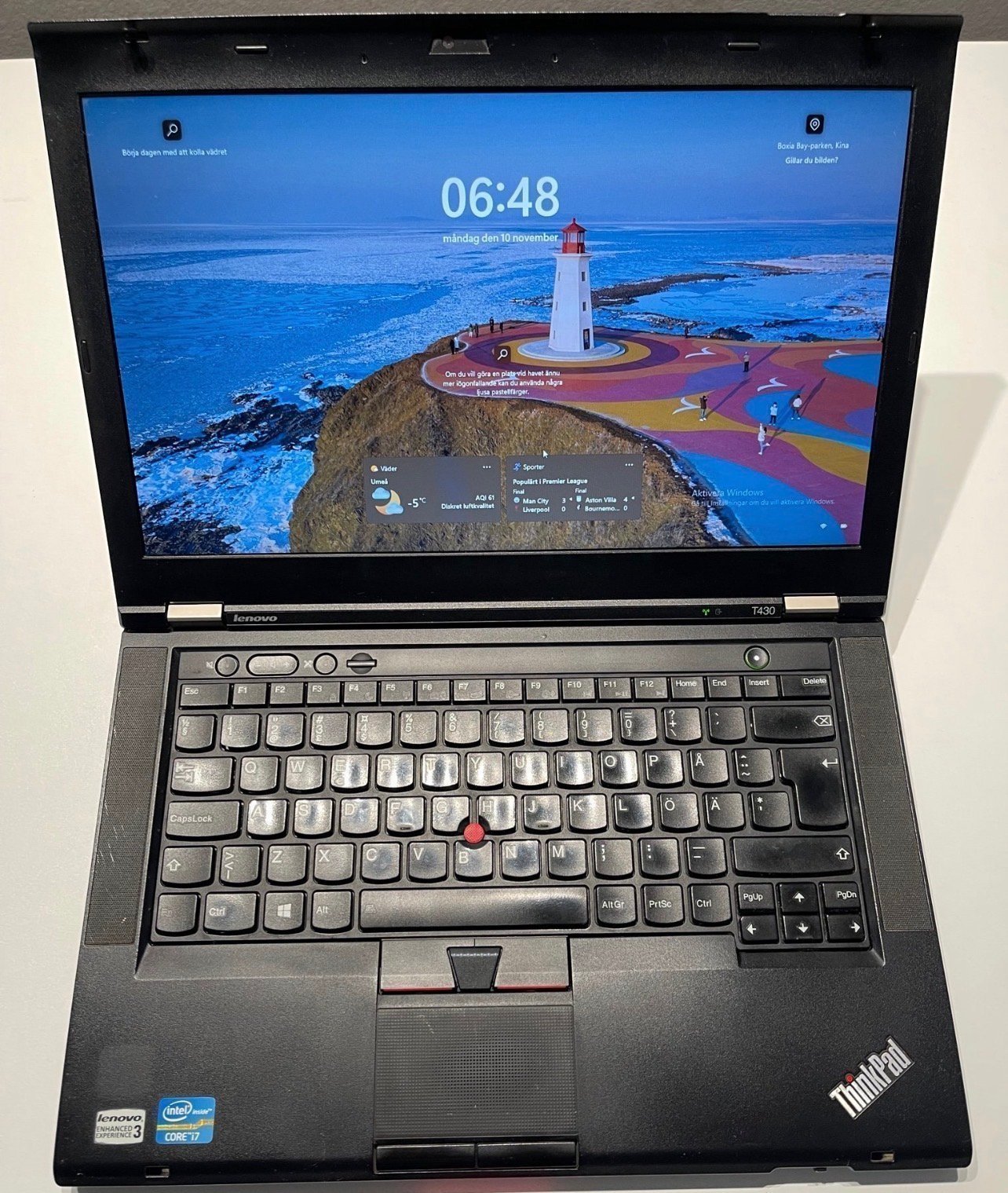 Lenovo ThinkPad T430 – Intel Core i7 – 4 GB RAM.. | Köp på Tradera ...
