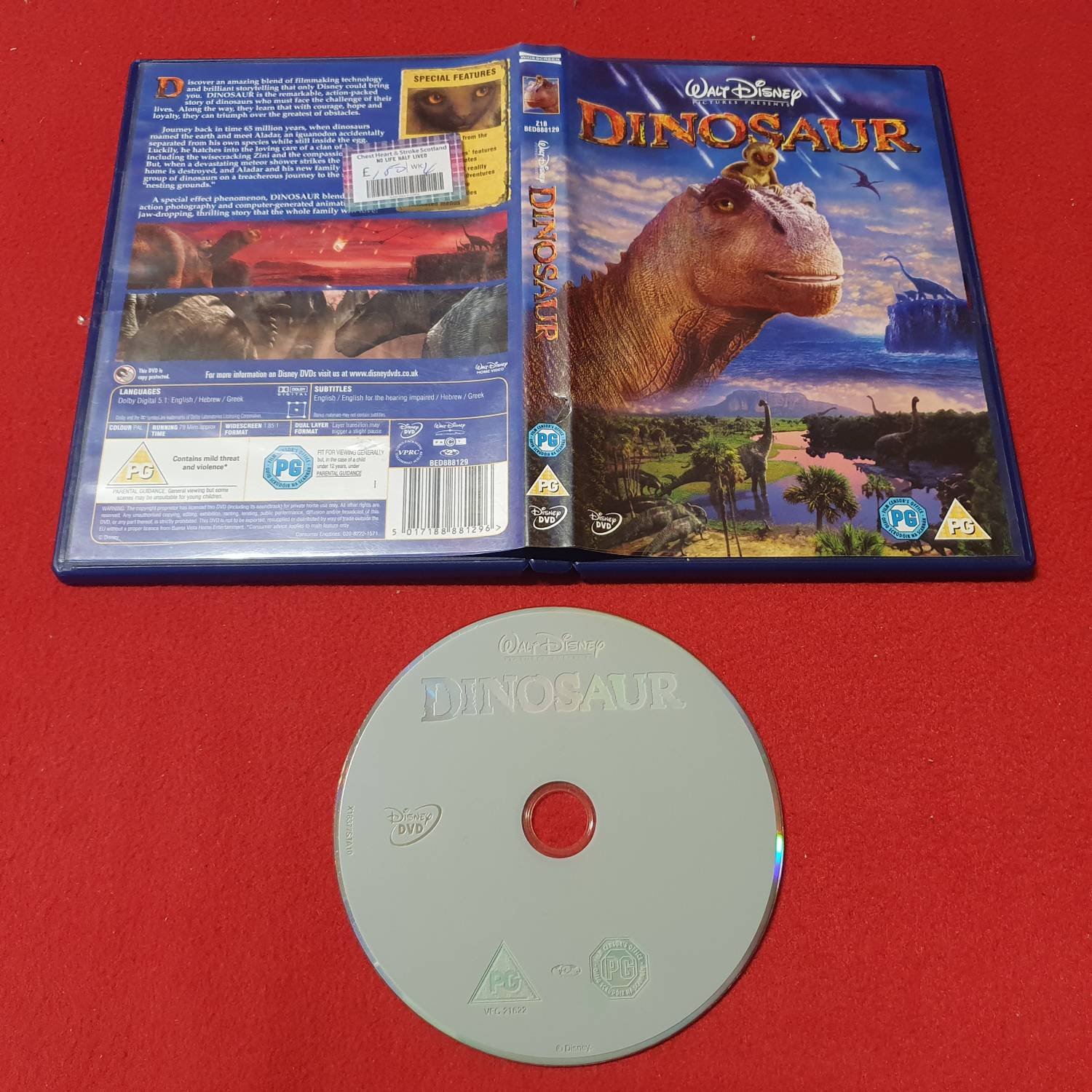 DISNEY DINOSAUR till DVD | Köp från game-world på Tradera (621599929)