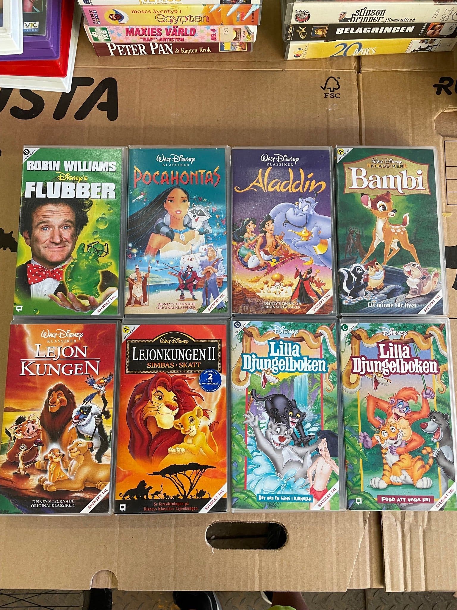 Se produkter som liknar Walt Disney Klassiker VHS Sam.. på Tradera ...