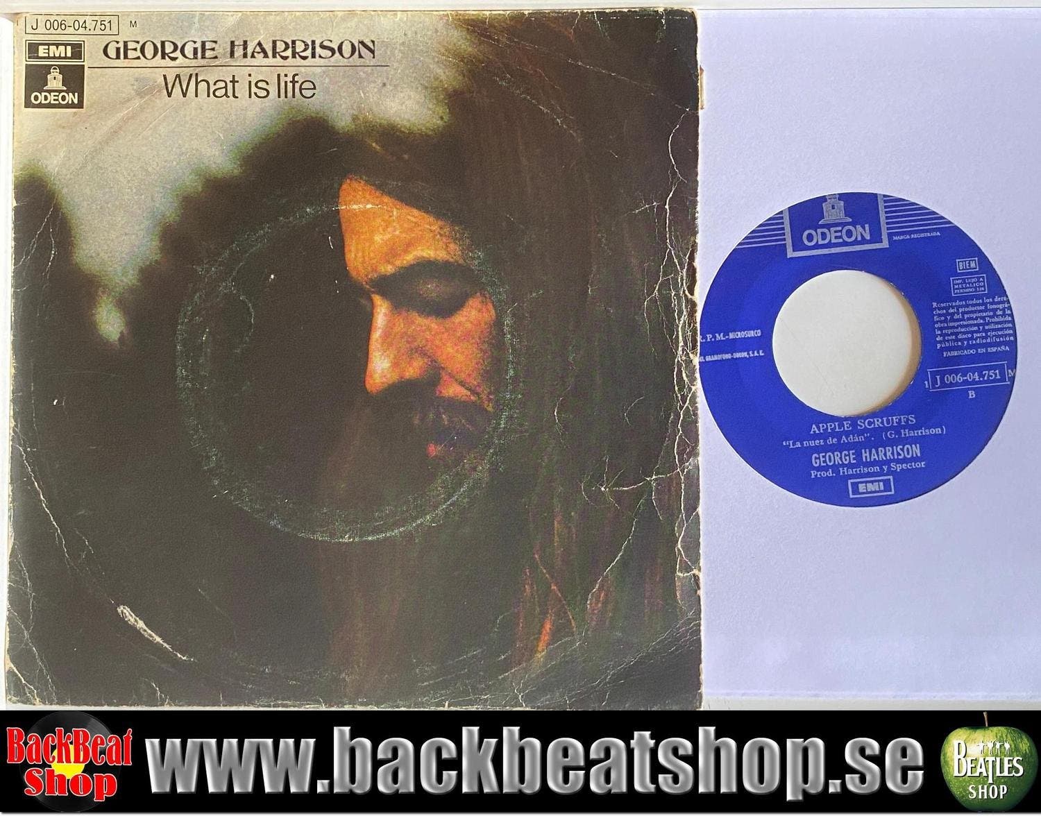 GEORGE HARRISON - WHAT IS LIFE | Köp från backbeat på Tradera (599419416)