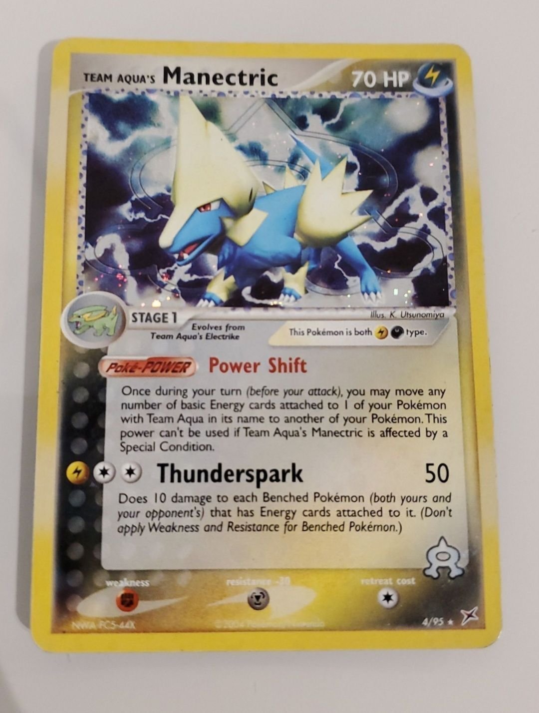 Team Aqua's Manectric - Pokémonkort | Köp på Tradera (711570095)