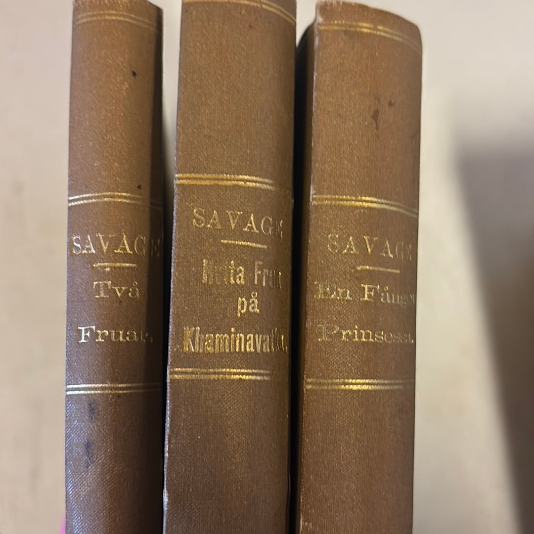 Savage - Två fruar, Hvita Frun på Khaminavalku,.. | Köp på Tradera ...