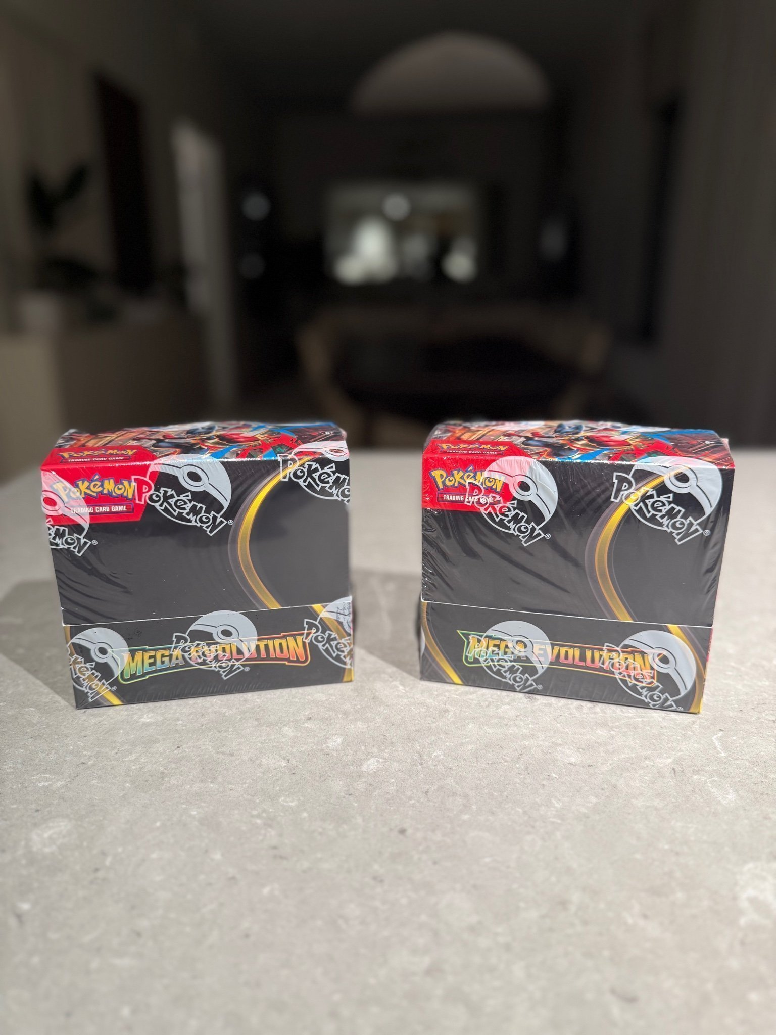 Två Mega Evolution Booster Box Display Pokemon | Köp på Tradera (708251629)