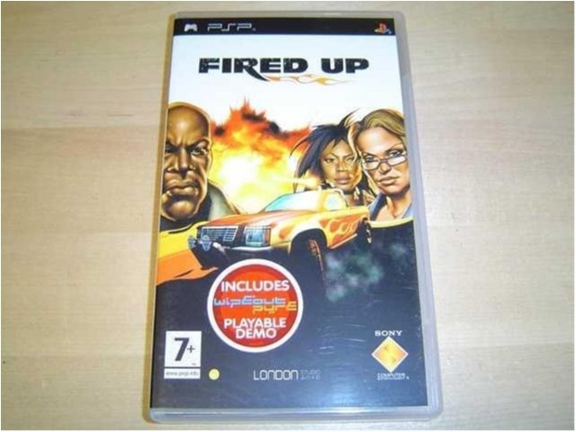 FIRED UP SONY PSP *NYTT* | Köp från Spelfyndet på Tradera (95681810)